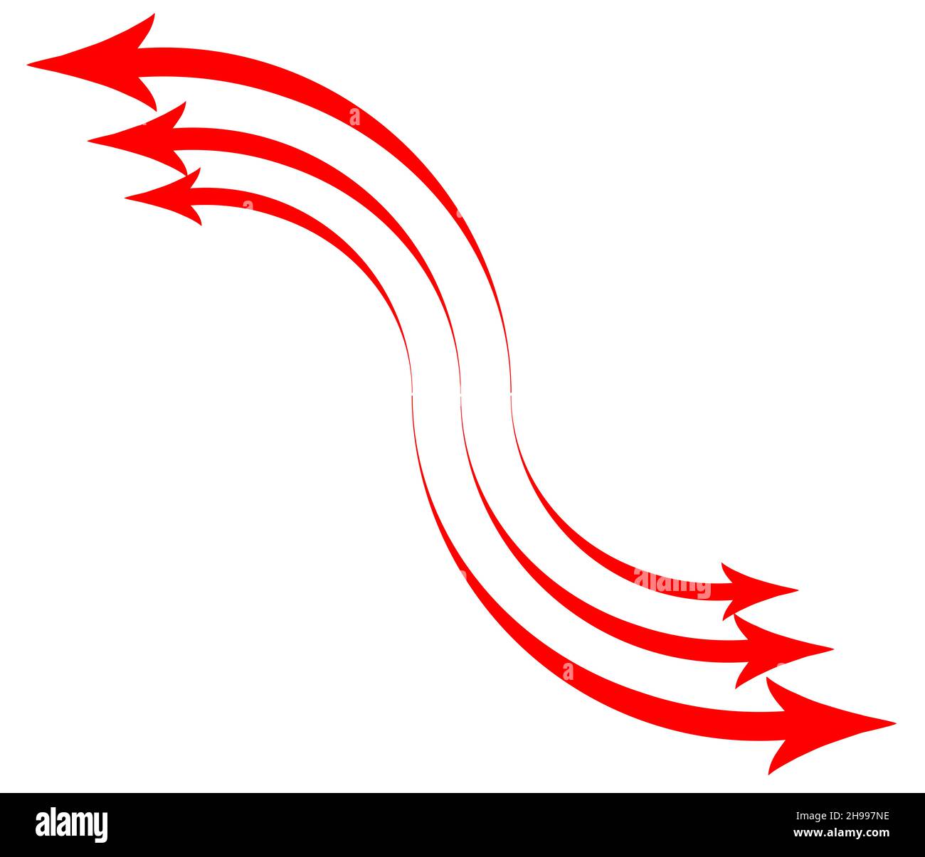 Circle arrow illustration hi-res stock photography and images - Alamy