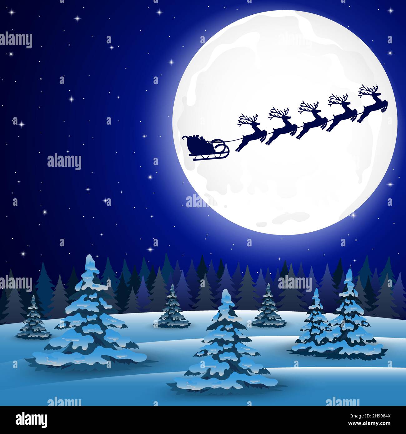 Santa claus running bag Stock Vector Images - Alamy