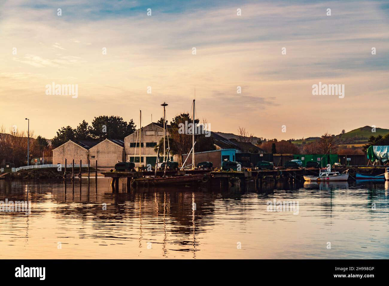 Arklow Port. Ireland Stock Photo - Alamy