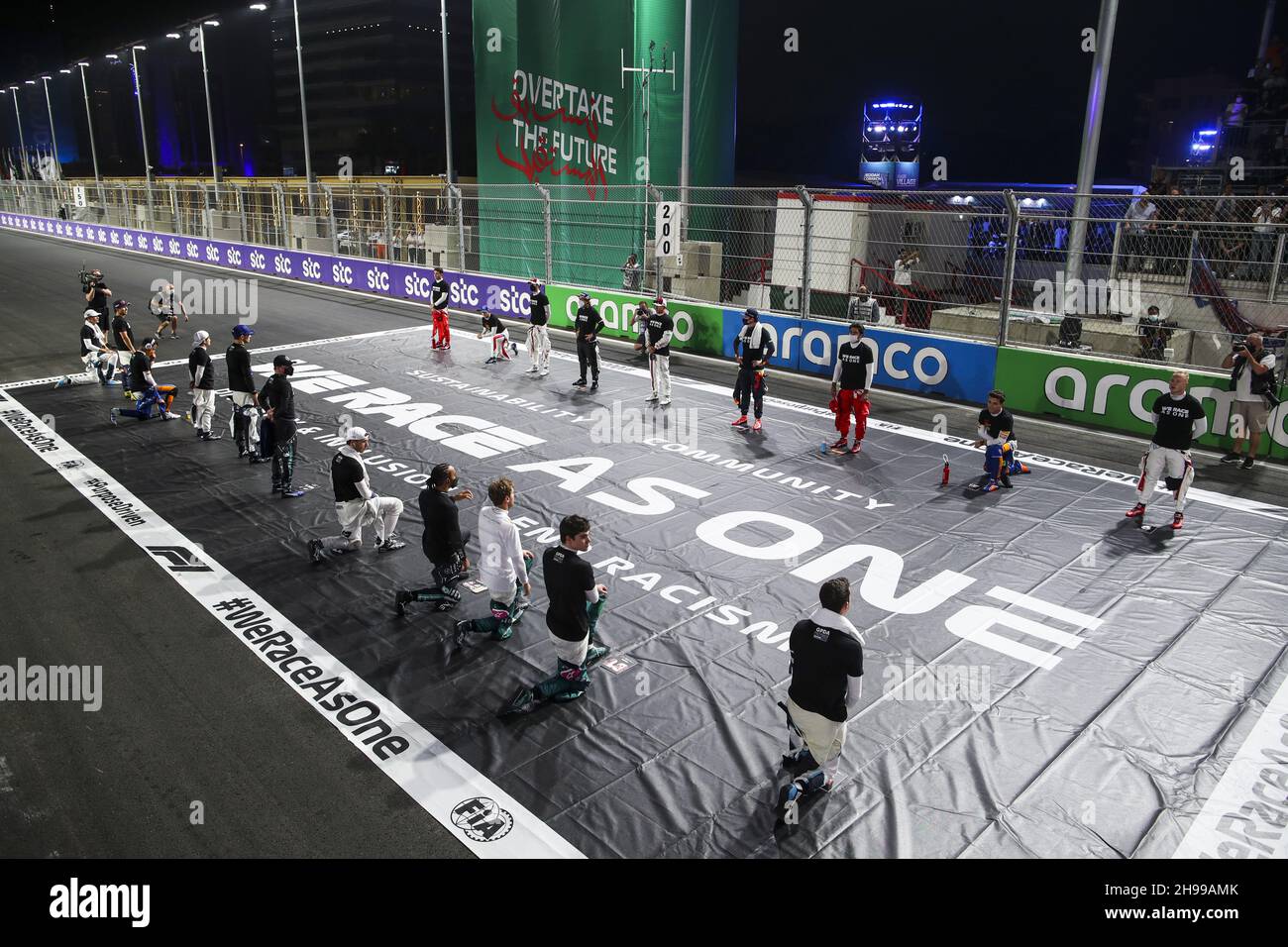 We race as one protocole with F1 Drivers during the Formula 1 stc Saudi ...