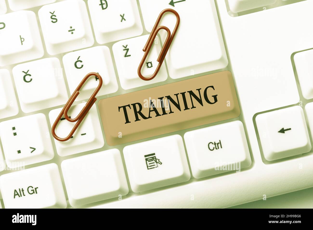 Text caption presenting Training. Conceptual photo action of teaching ...