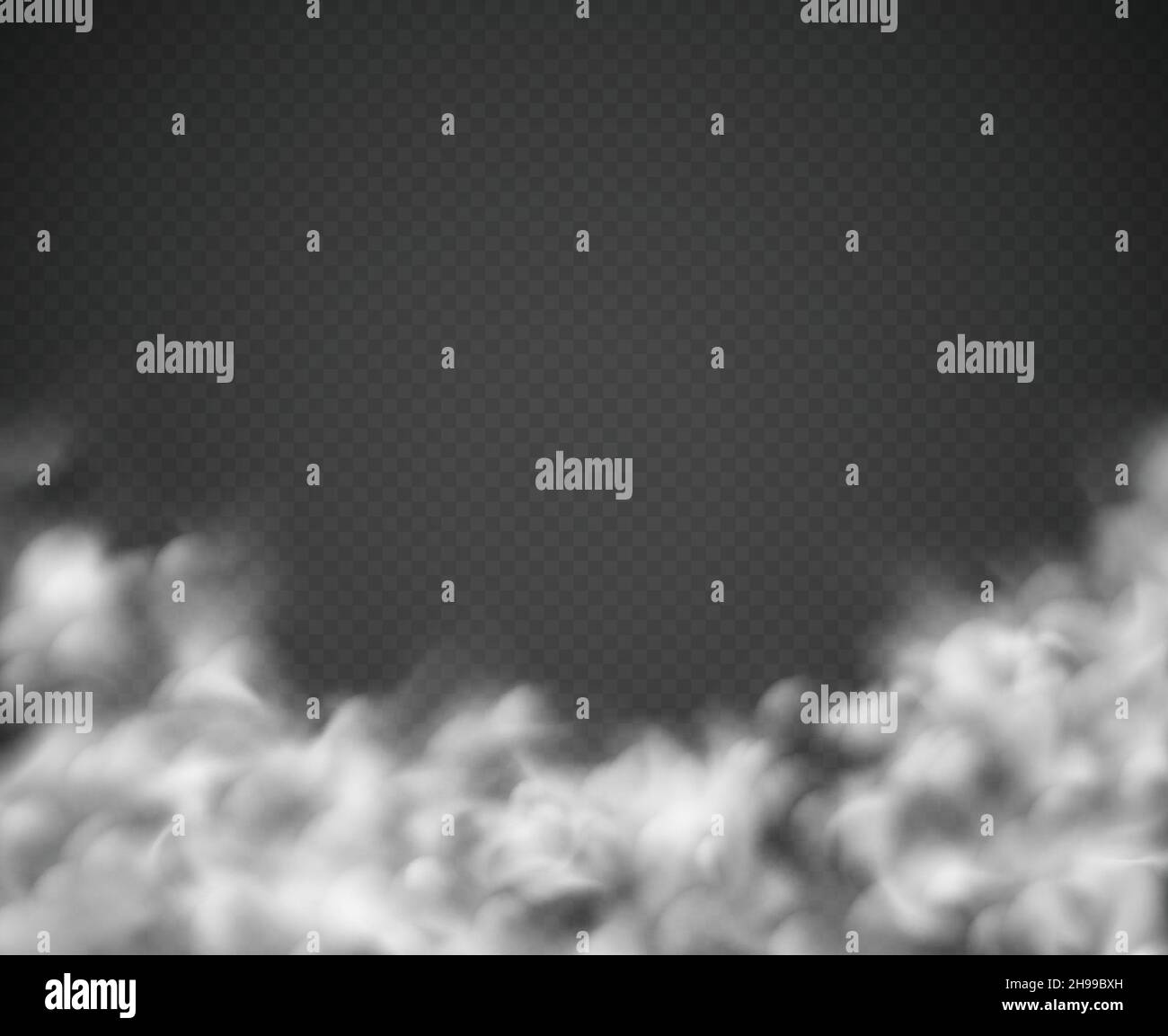 Smoke background. Mist white clouds smoking spooky dusty fog ...