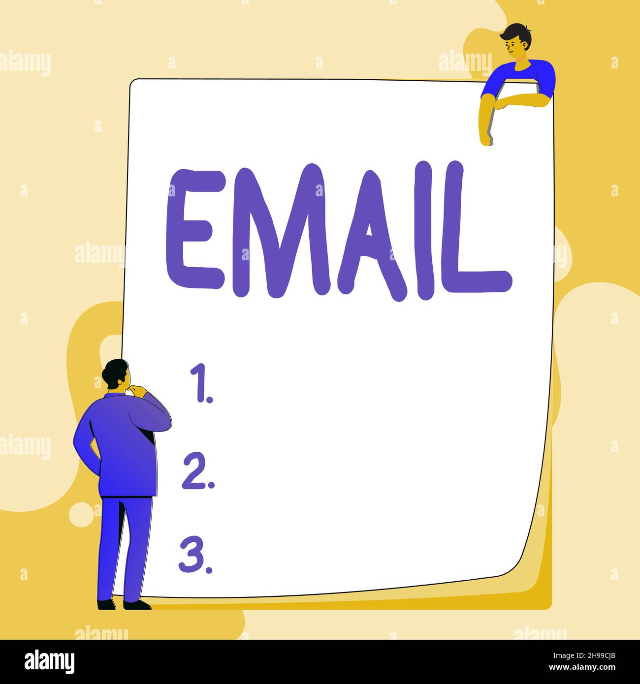 Conceptual caption Email. Business showcase Sending a commercial ...