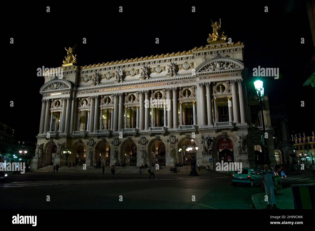 The Palais Garnier, Garnier Palace or Opéra Garnier in Paris France ...