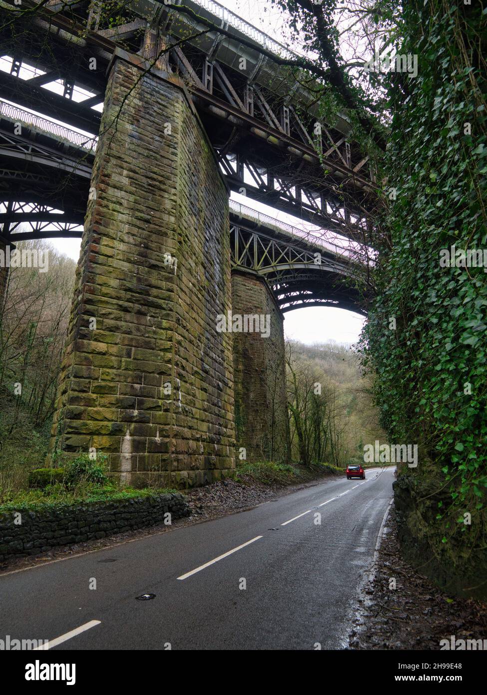 Road bridge over a railway hi-res stock photography and images - Alamy