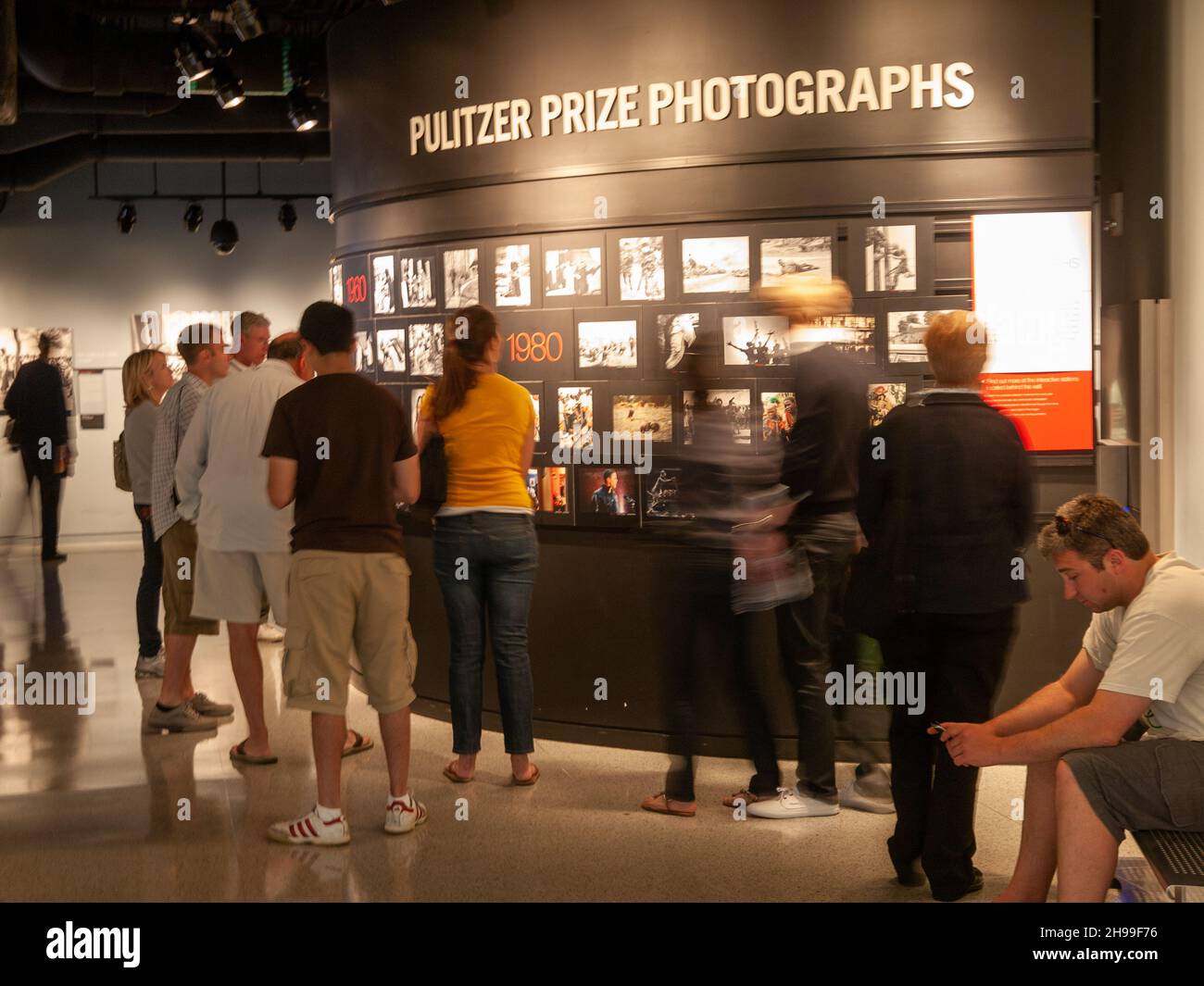 Washington DC, USA 28 May, 2010 Newseum, Museum in Washington DC ...