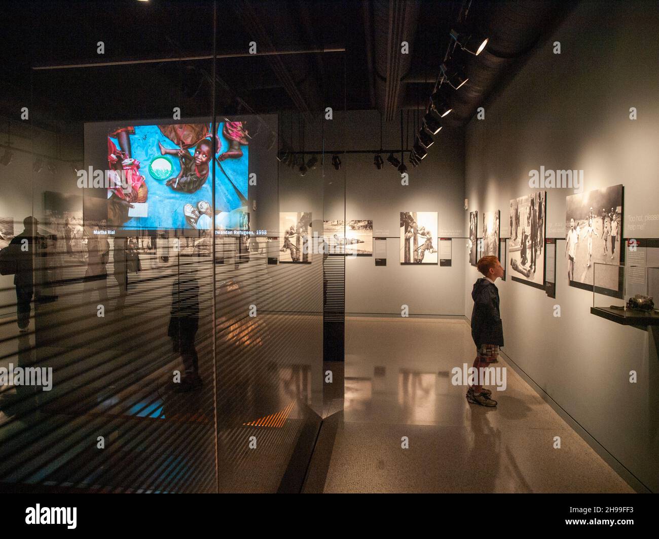 Washington DC, USA 28 May, 2010 Newseum, Museum in Washington DC ...