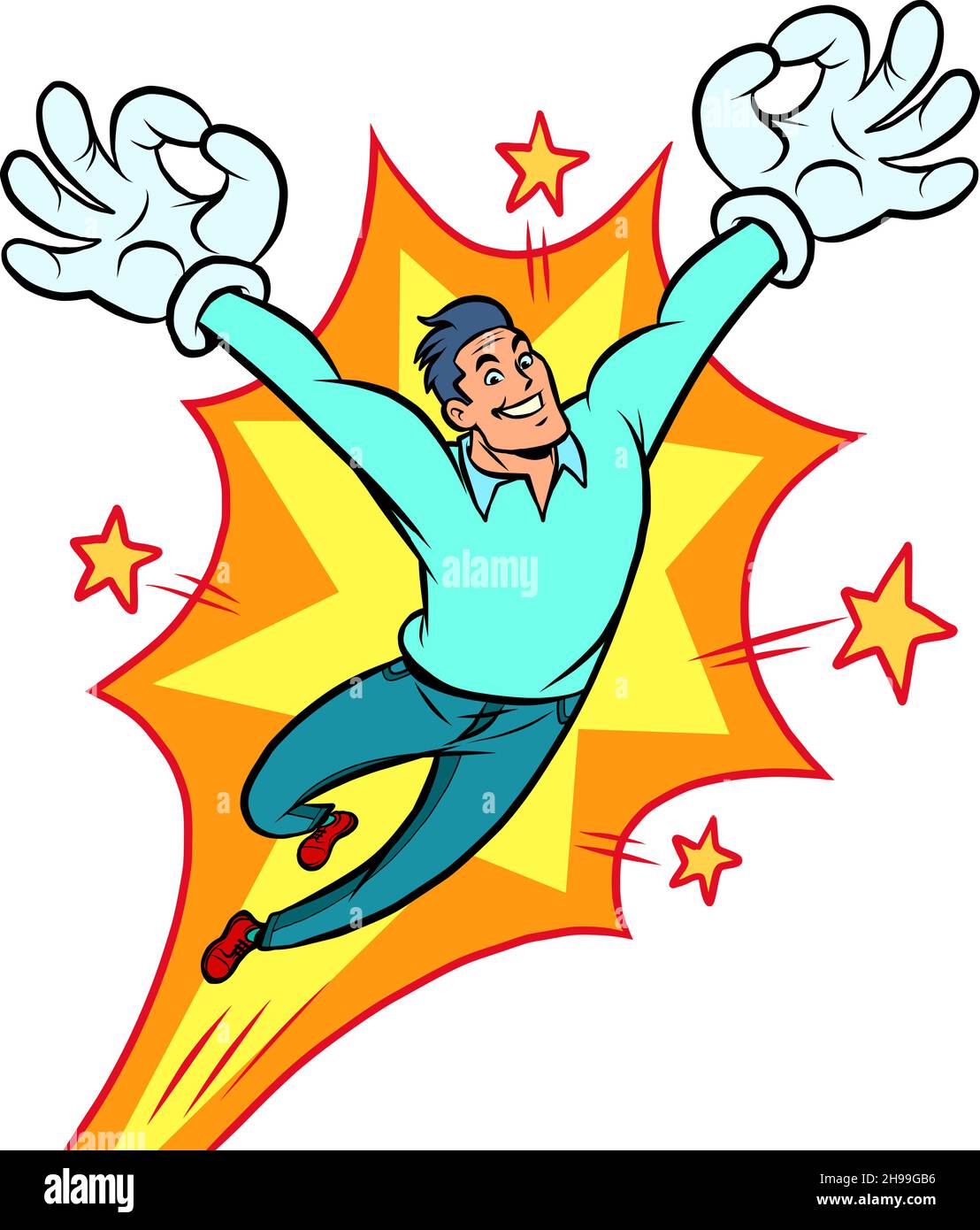 Gesture model Cut Out Stock Images & Pictures - Alamy