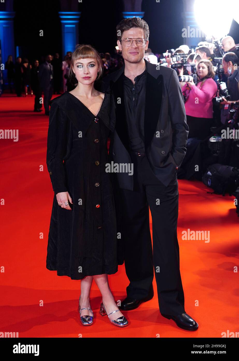 Imogen Poots and James Norton arriving at the 24th British Independent ...