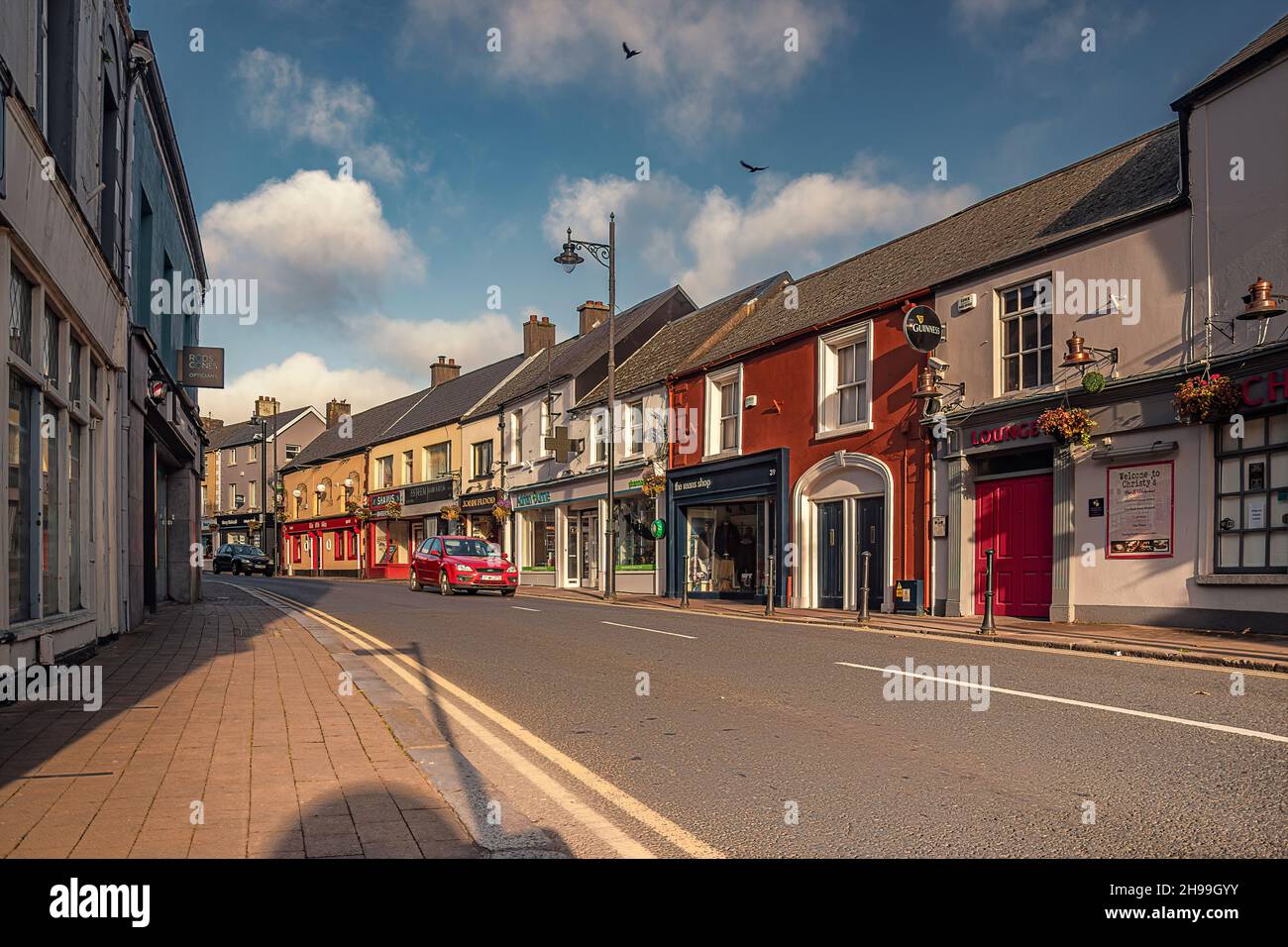 Irish landscapes. Main Street in Arklow Stock Photo - Alamy