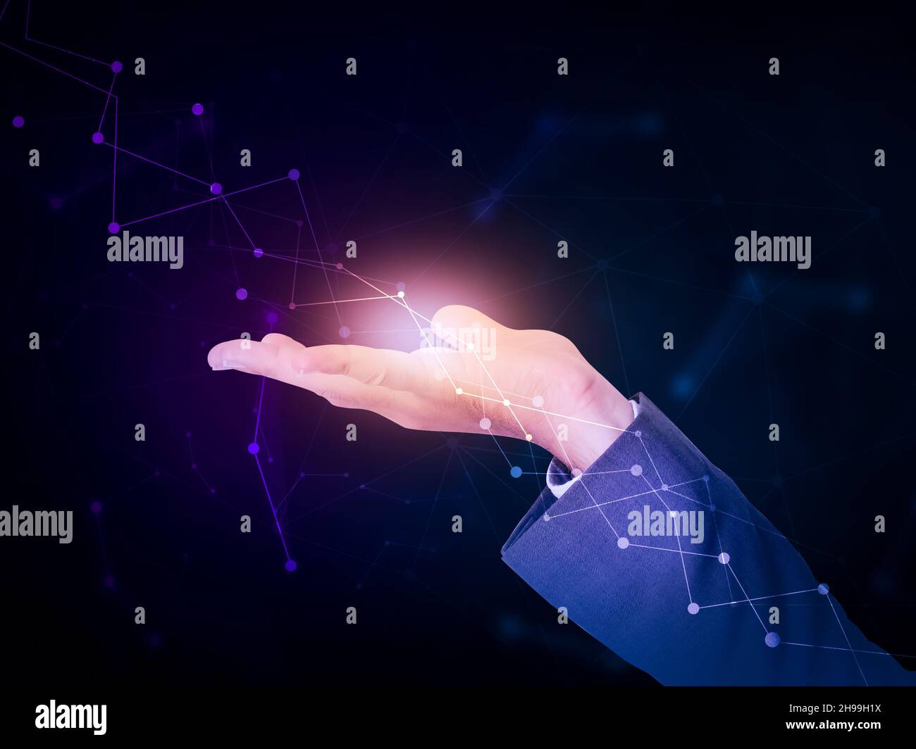 Digital transformation hands hi-res stock photography and images - Alamy