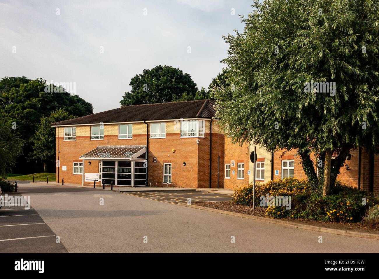 Doctors Medical Centre, Rotherham and Covid Vaccination Hub Stock Photo ...