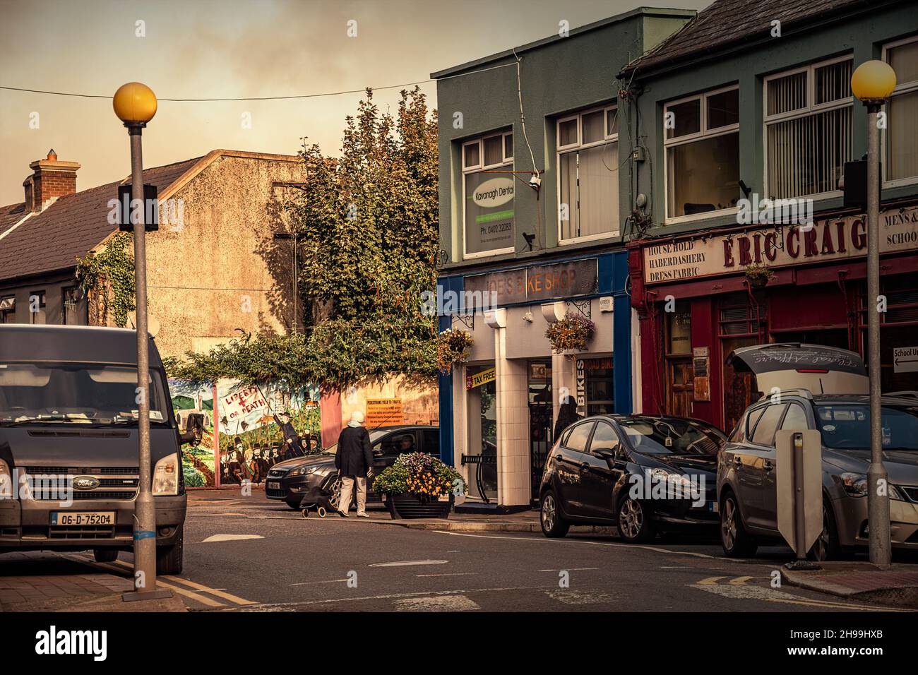 Irish landscapes. Main Street in Arklow Stock Photo - Alamy