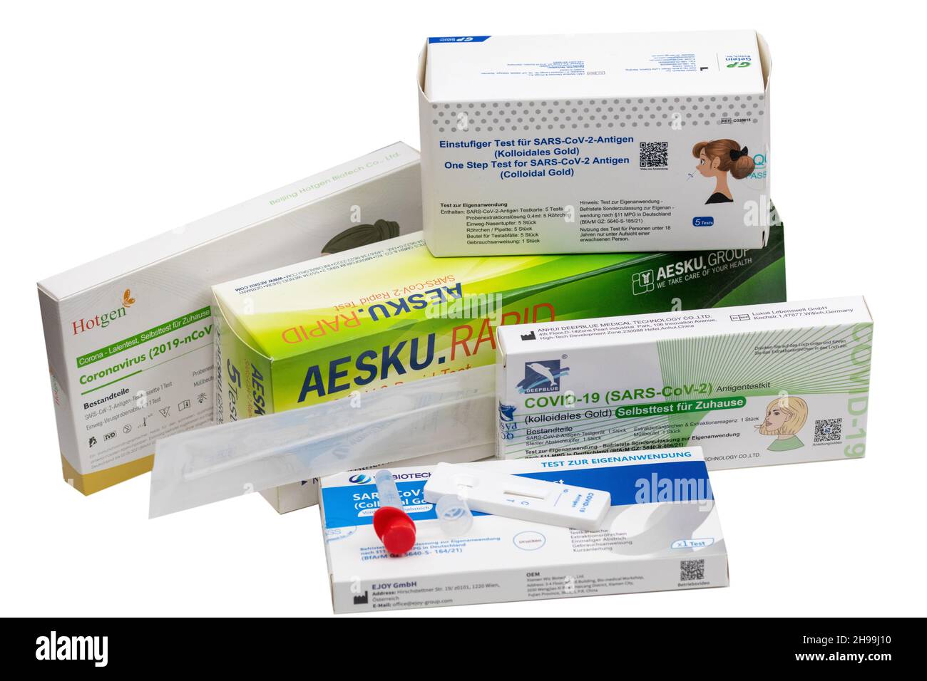 Analysis negative antigen test Cut Out Stock Images & Pictures - Alamy