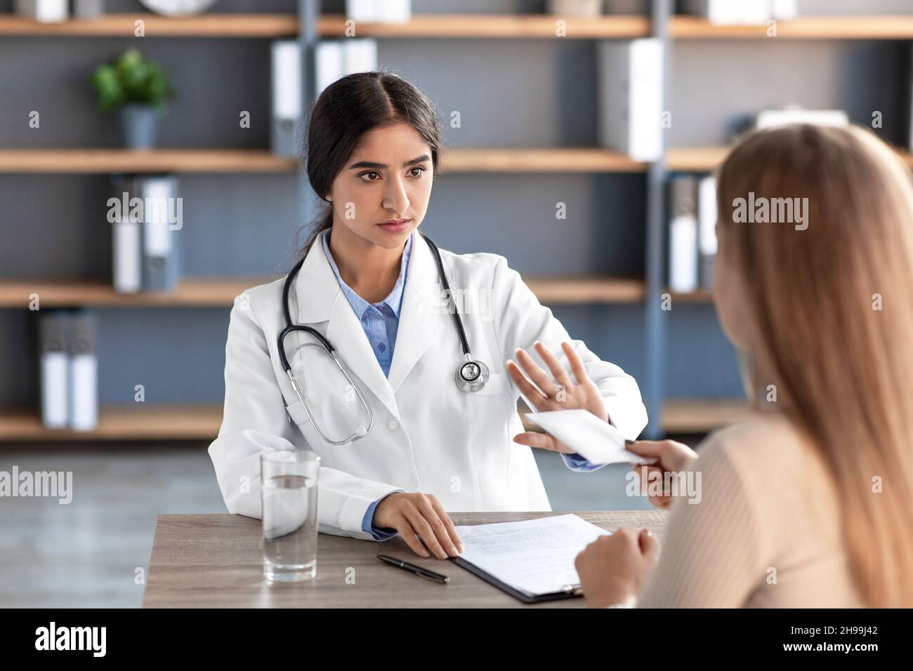 Strict woman hi-res stock photography and images - Alamy