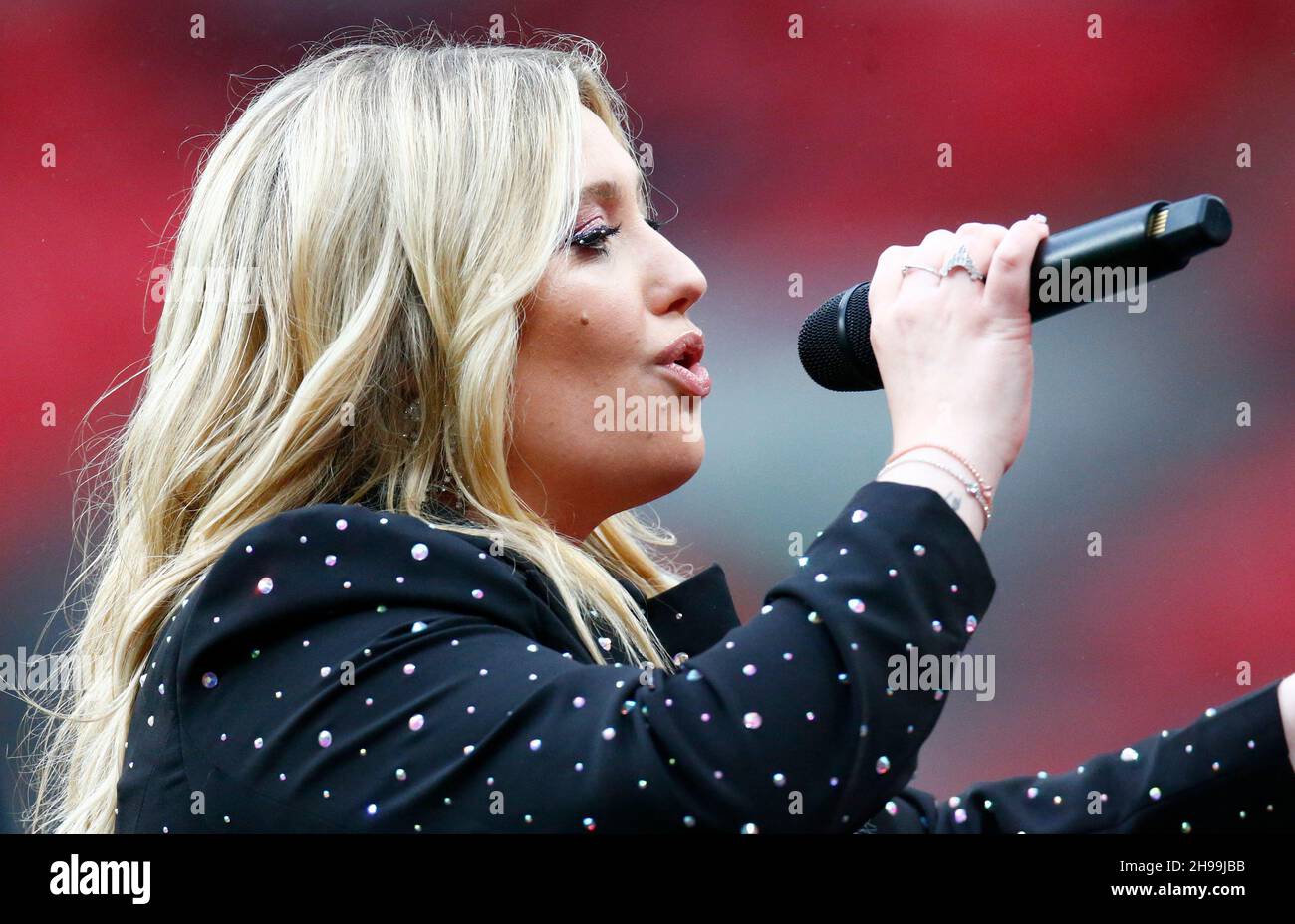 London, UK. 05th Dec, 2021. LONDON, England - DECEMBER 05: Singer Ella ...