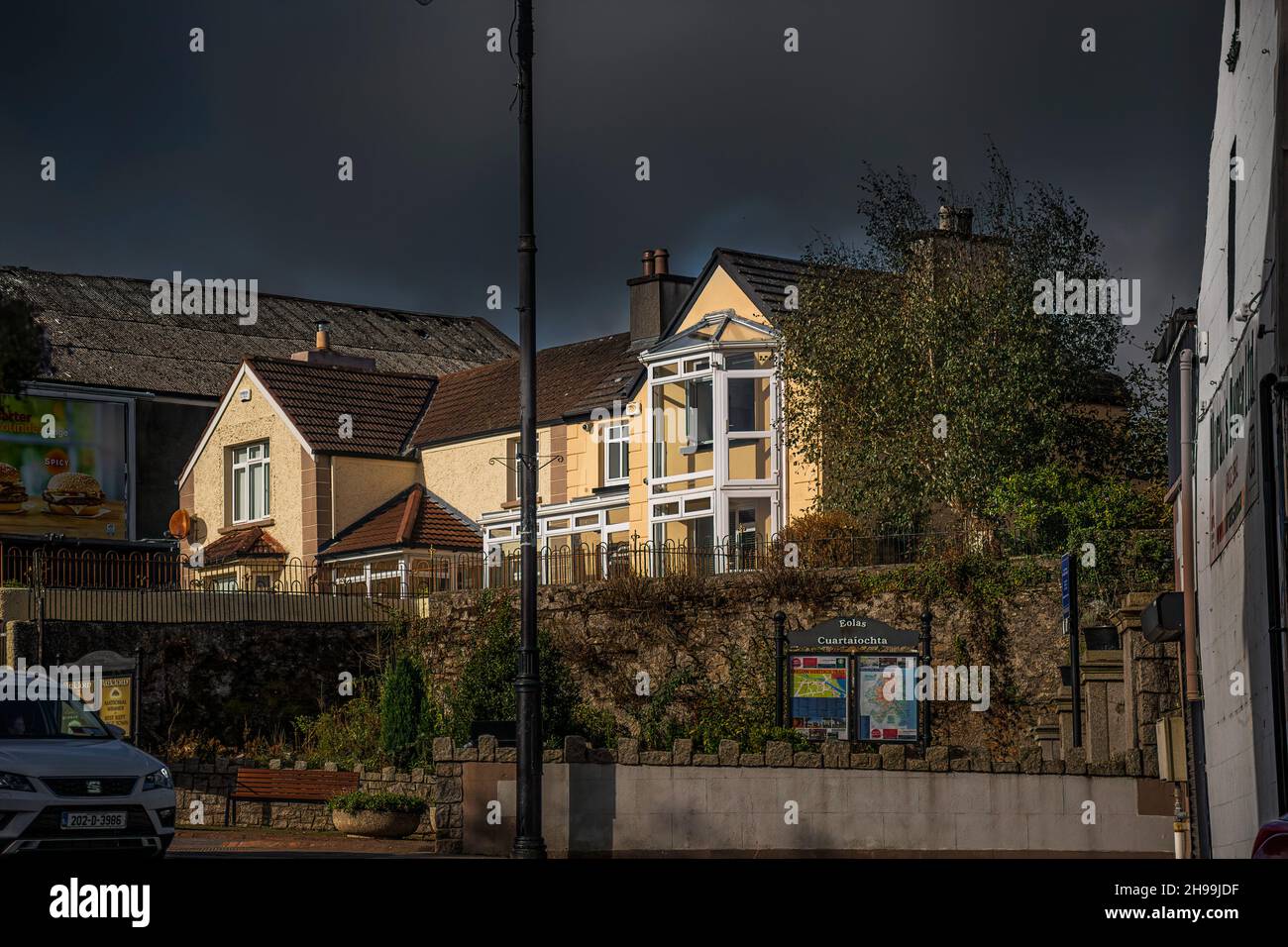 Colourful house At Main Street in Arklow. Ireland Stock Photo - Alamy