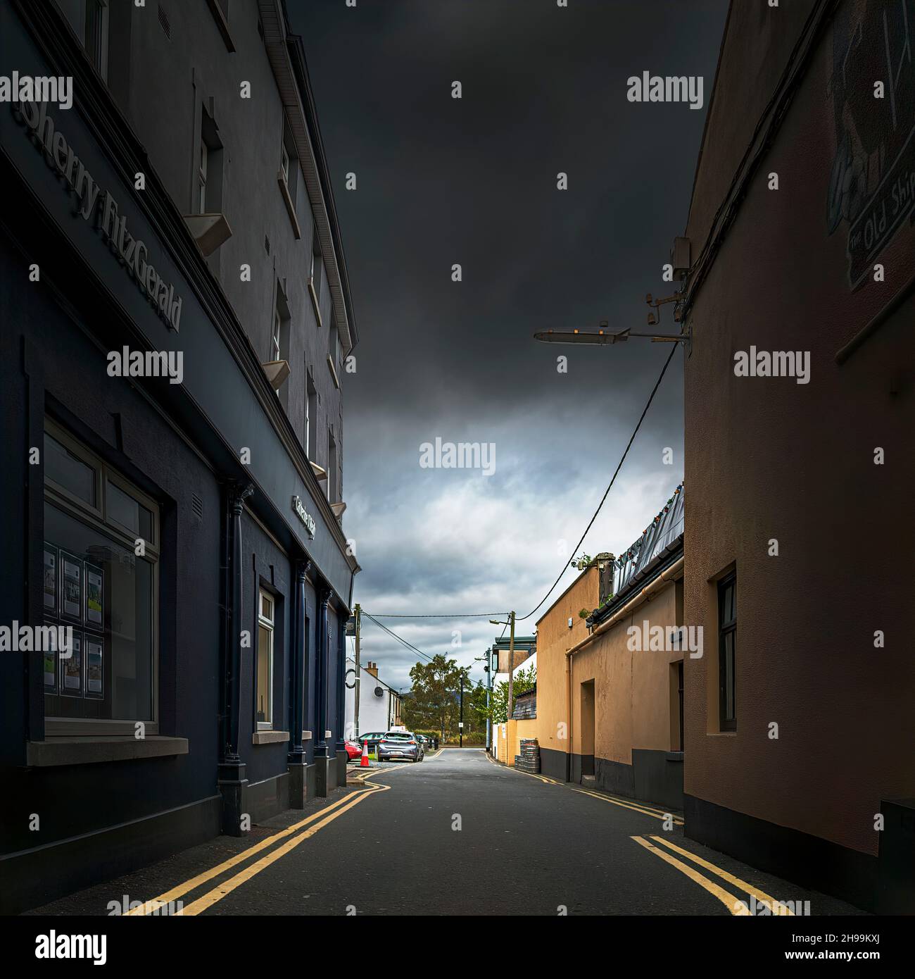 The Condren’s. Tiny lane in Arklow town centre with mix of traditional ...