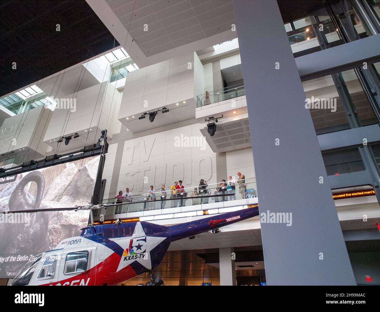 Washington DC, USA 28 May, 2010 Newseum, Museum in Washington DC ...