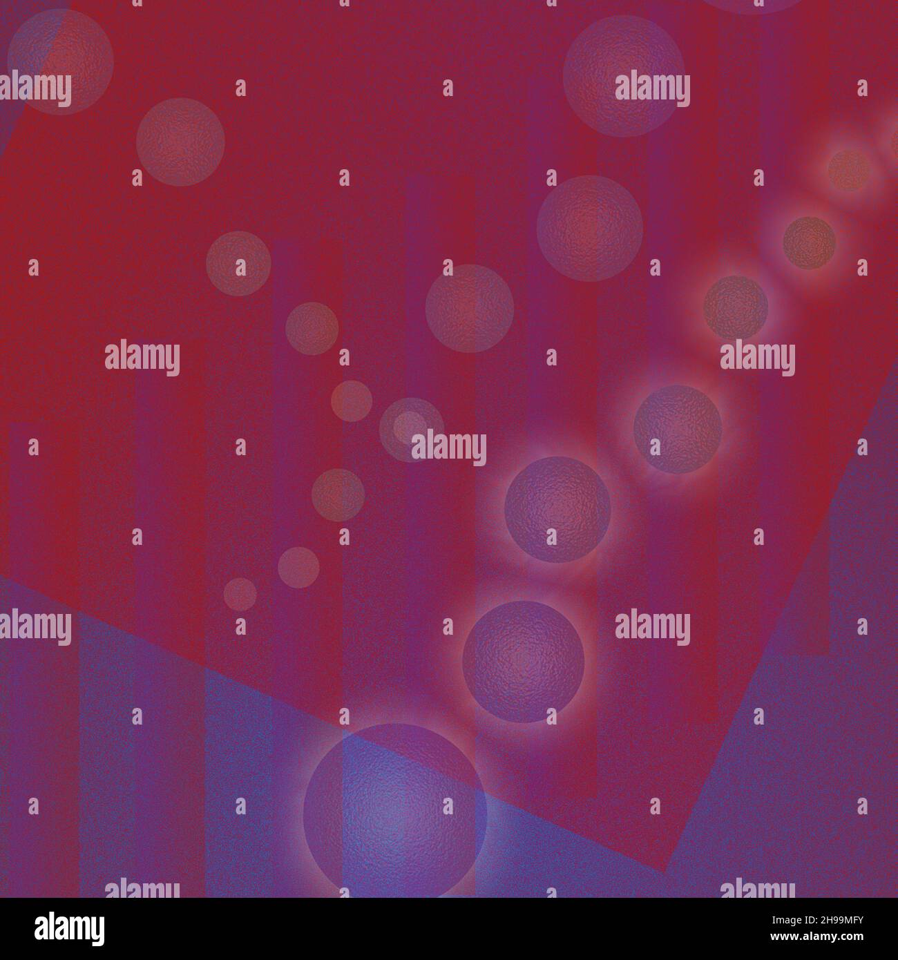 Colorful abstract with bubbles. 3D rendering Stock Photo - Alamy