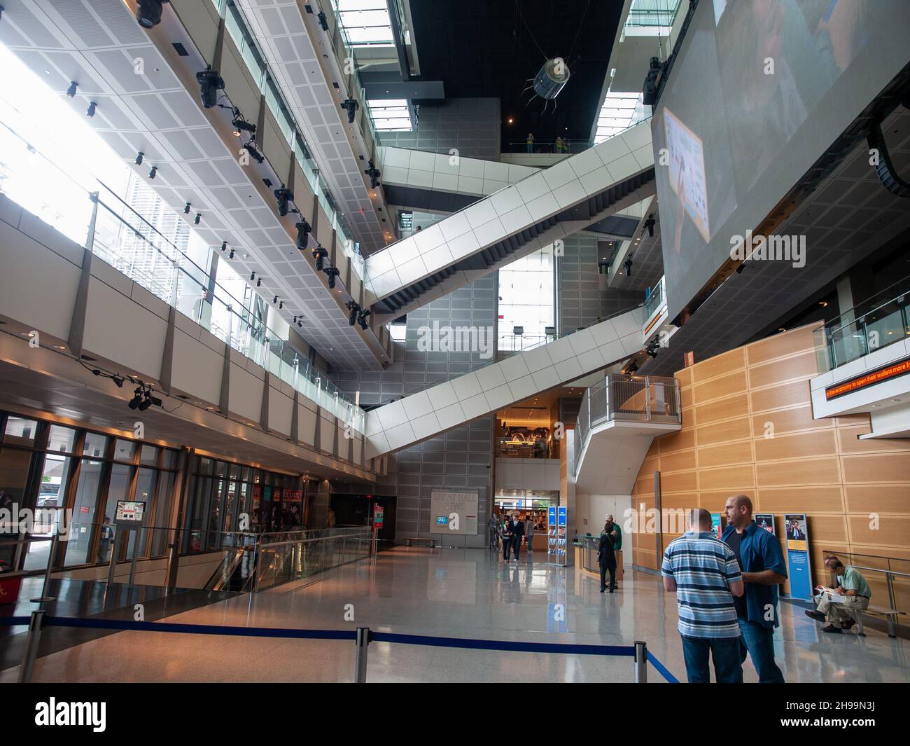 Washington DC, USA 28 May, 2010 Newseum, Museum in Washington DC ...