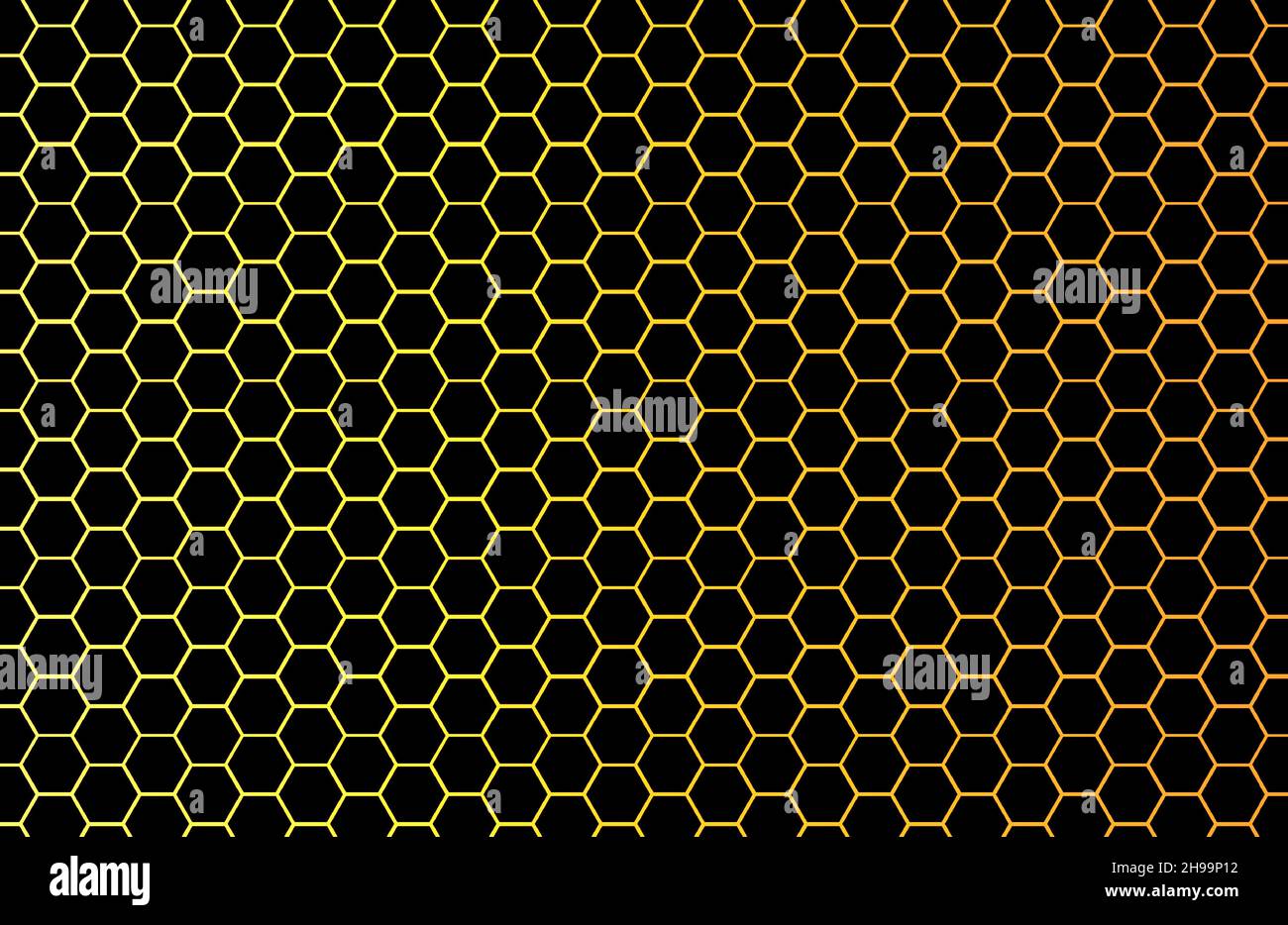 Black honeycomb tiles. Hexagon geometry pattern. Minimal black ...
