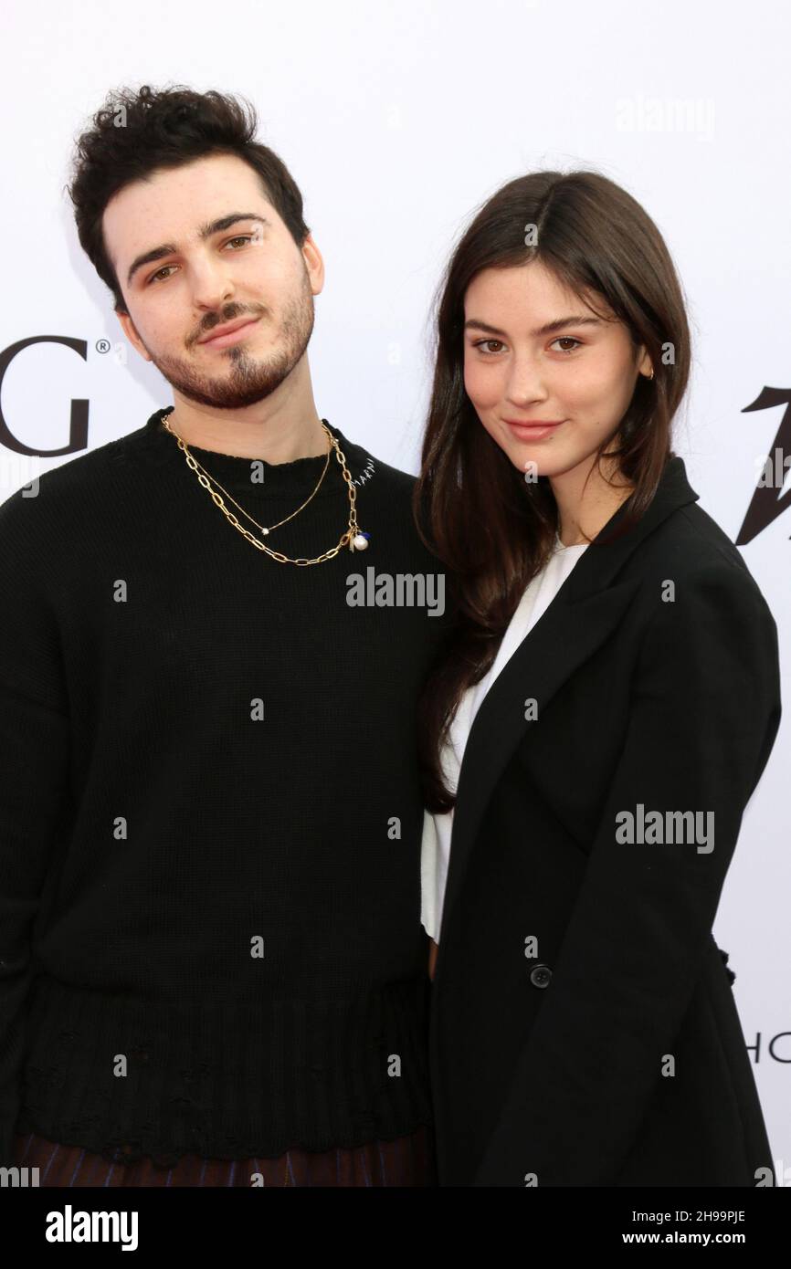 LOS ANGELES - DEC 4: Blake Slatkin, Gracie Abrams at the Variety 2021 Music Hitmakers Brunch at ...