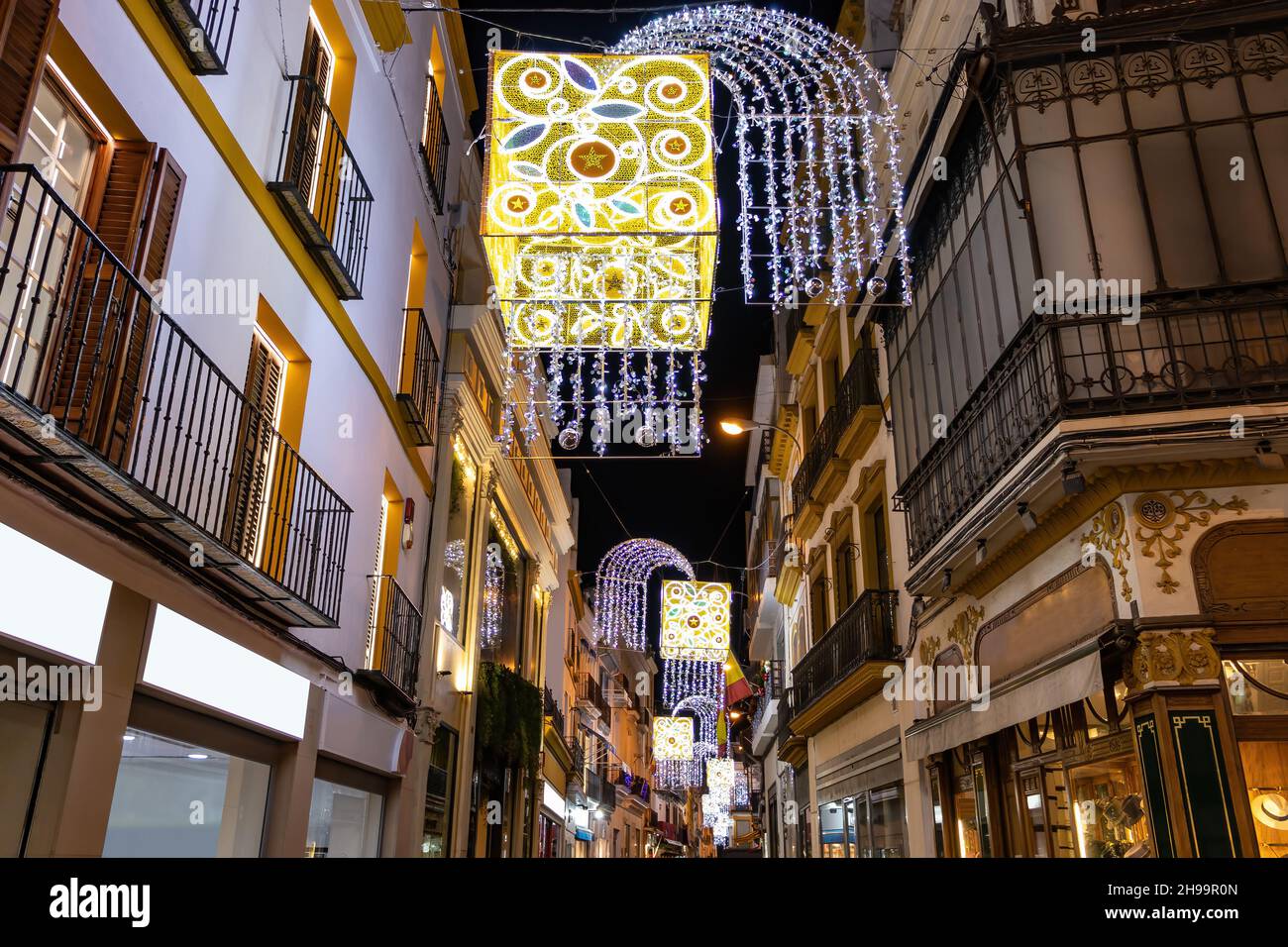 Seville christmas market hi-res stock photography and images - Alamy
