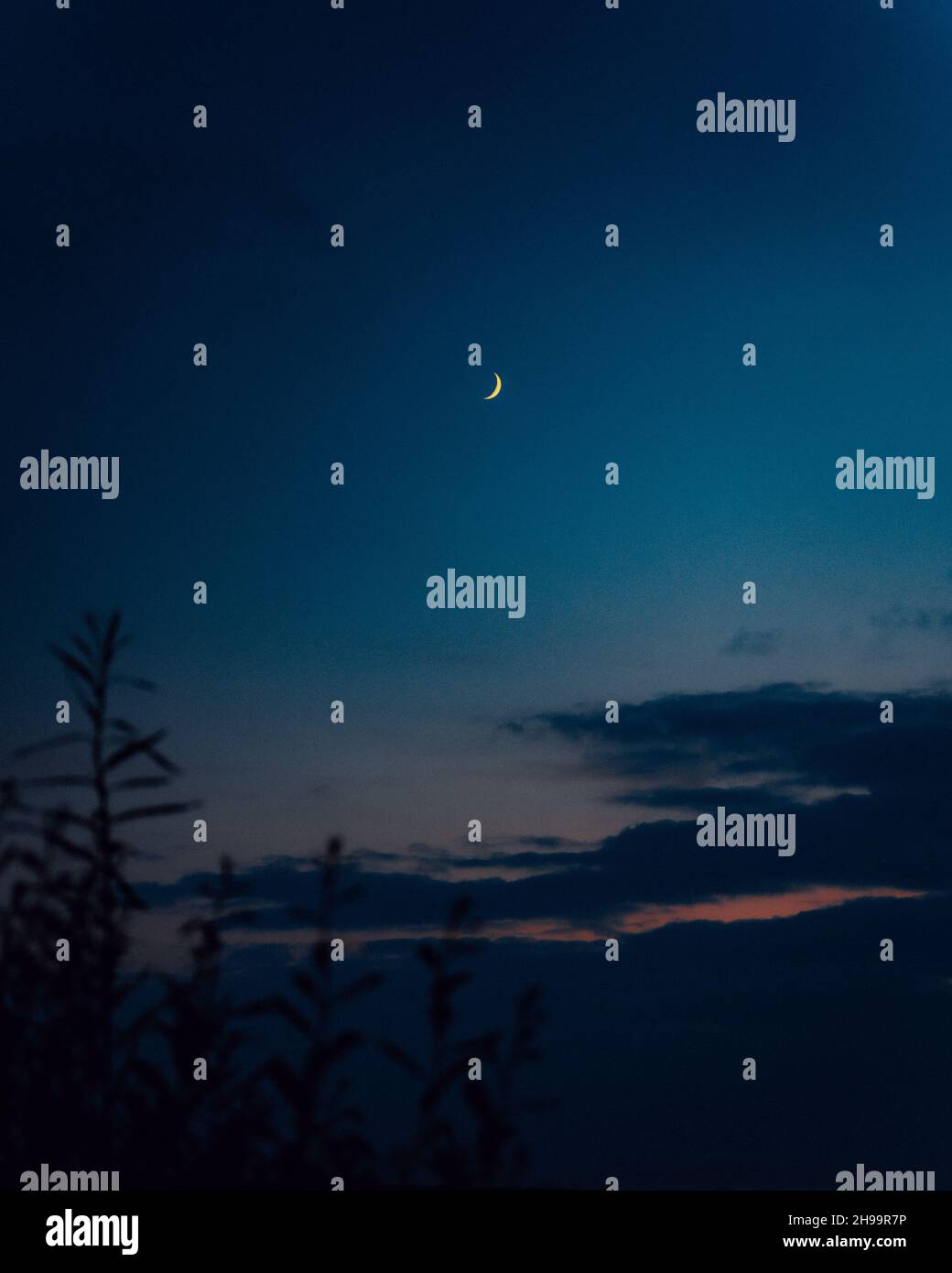 Field crescent moon hi-res stock photography and images - Alamy