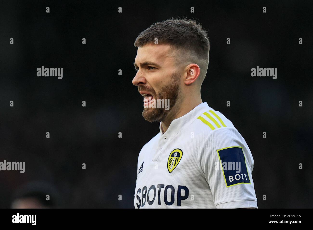 Stuart Dallas #15 of Leeds United during the game Stock Photo - Alamy