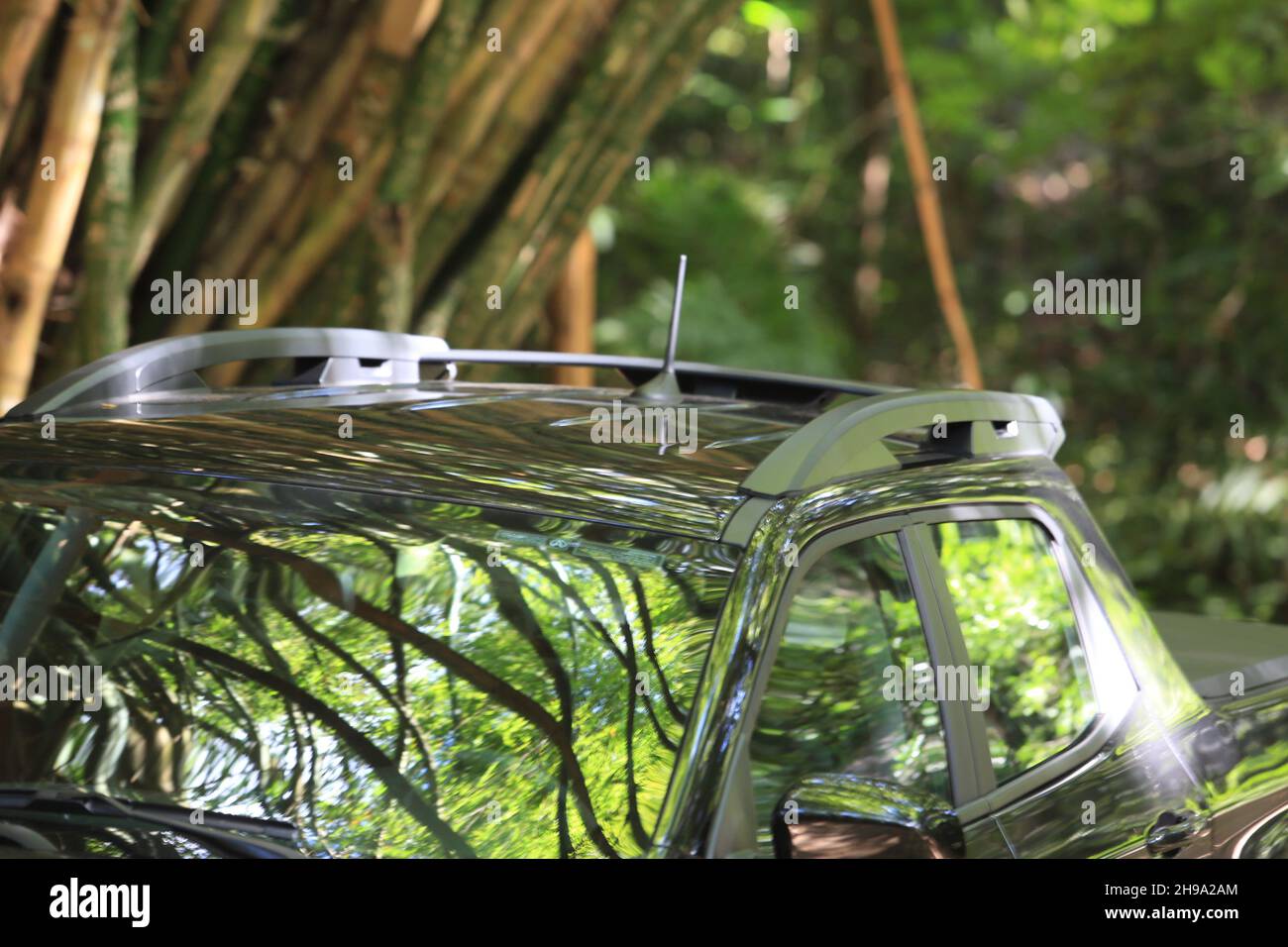 salvador, bahia, brazil - december 26, 2016: details of Fiat Toro ...