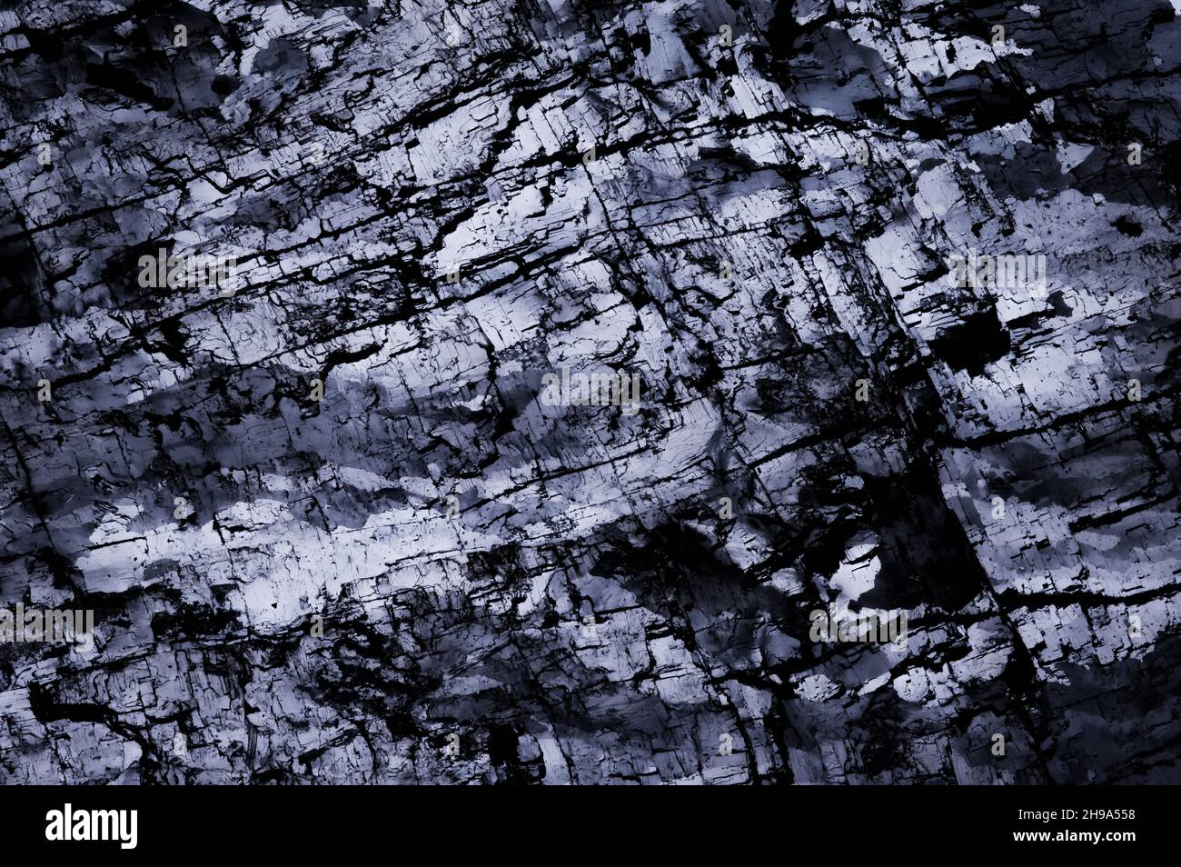 Galena specimen close-up macro detail semi-precious gemstone texture ...