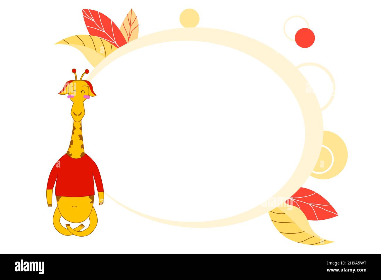 Frame page border cute kid hi-res stock photography and images - Alamy