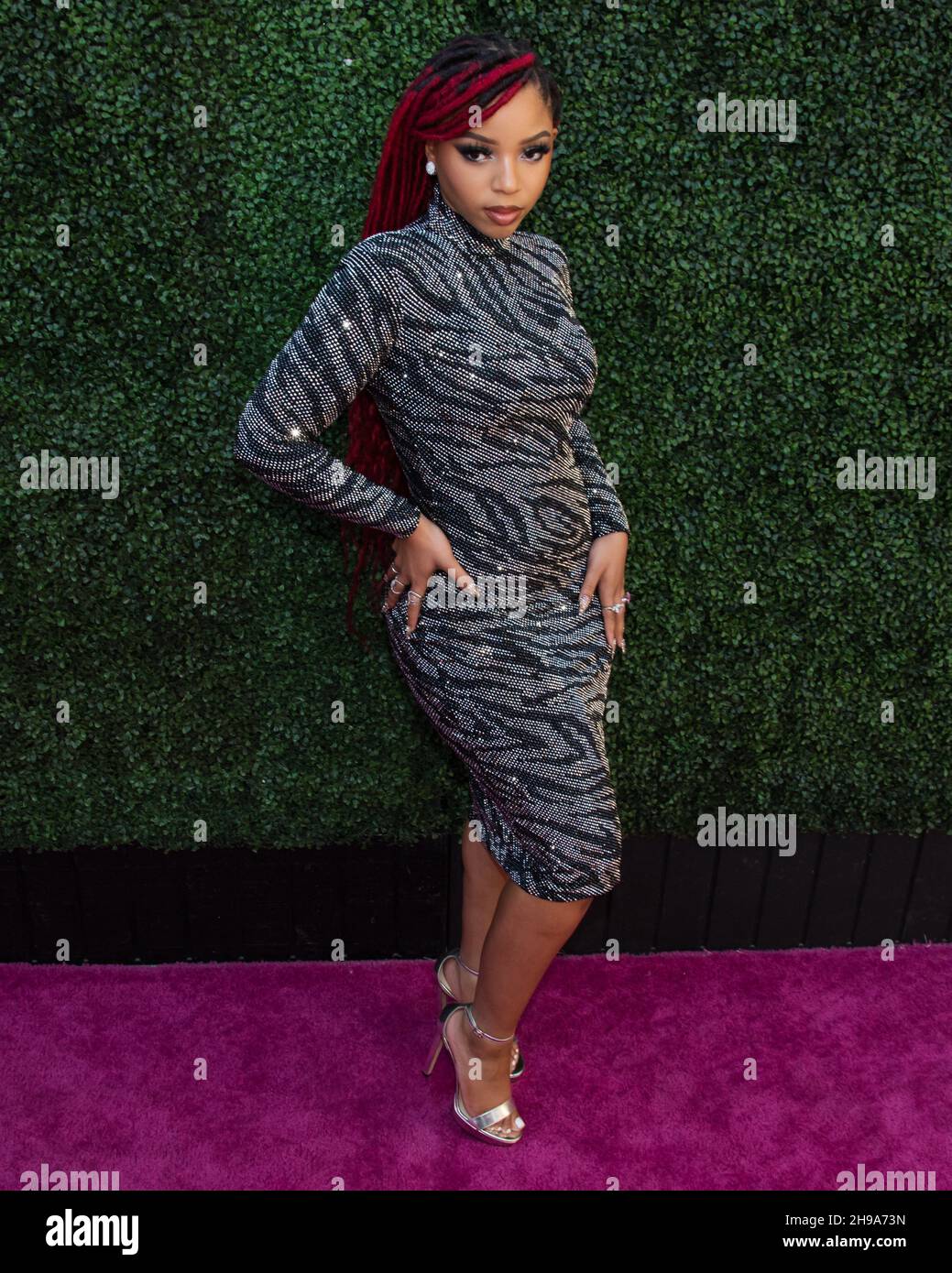 Los Angeles, California - 04 December 2021 - Chloe (Chloe Bailey). 2021 ...