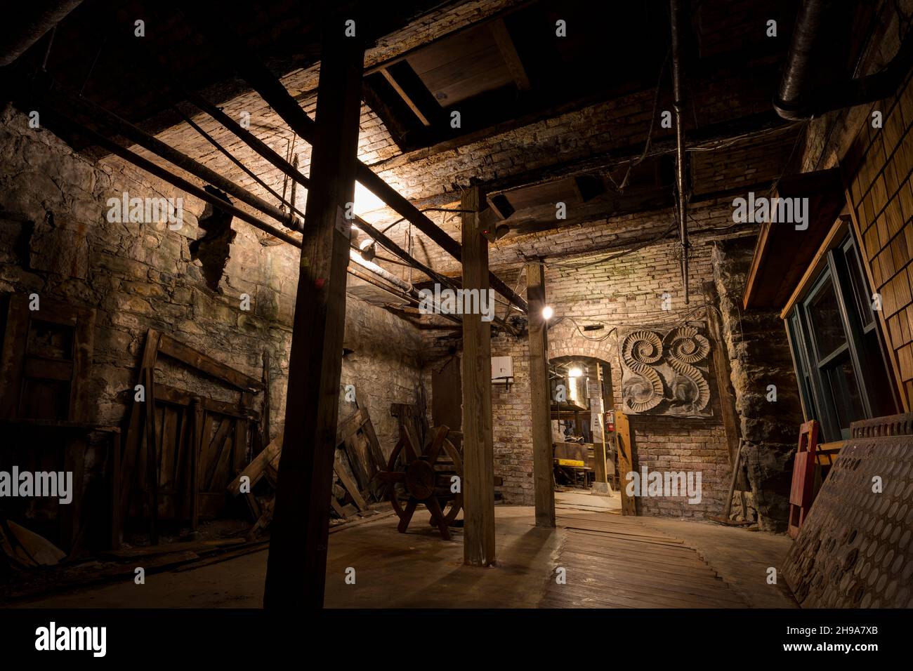 Seattle Underground Tour. Ground level in mid-19th century. After the ...