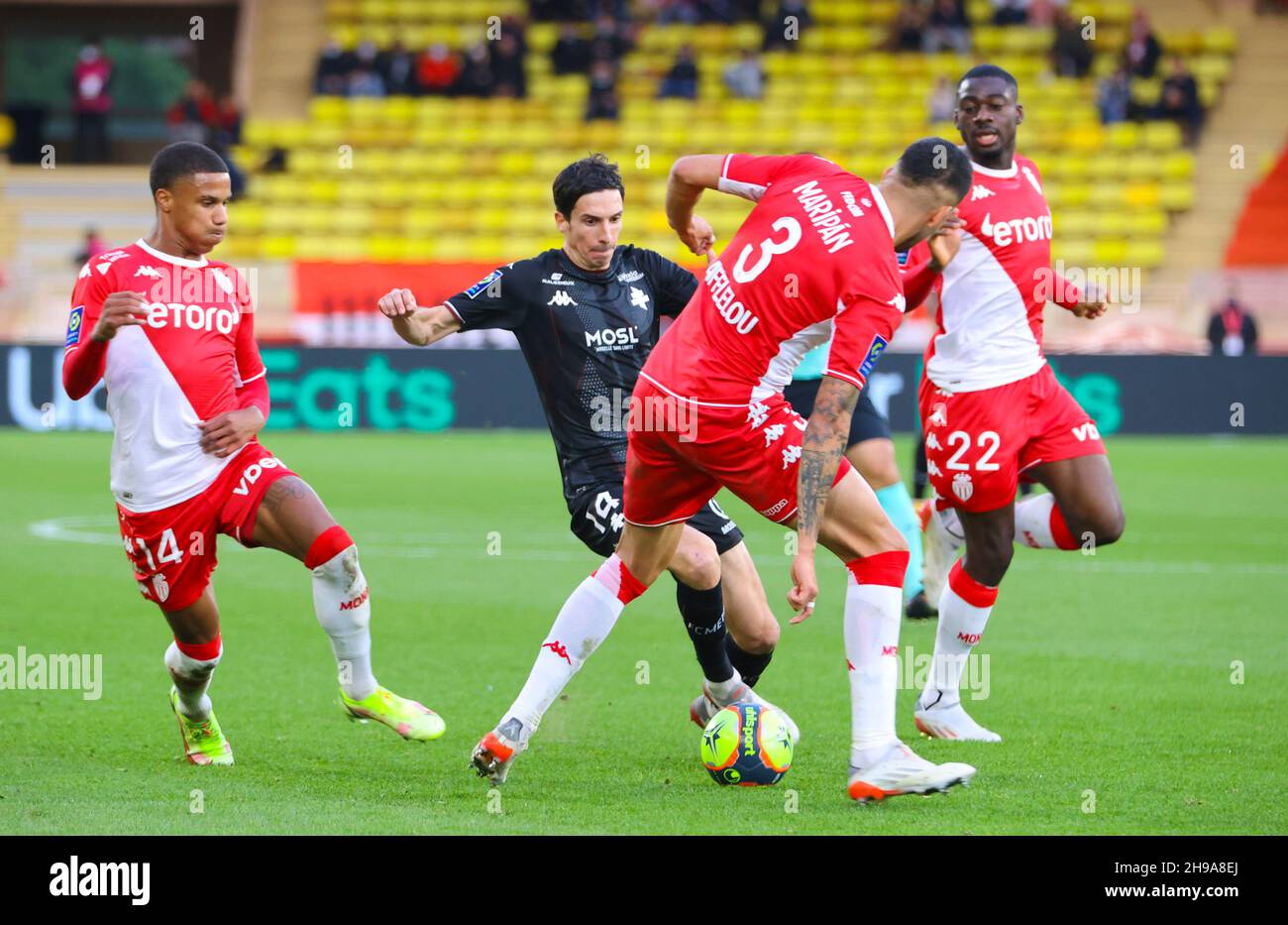 Monaco, Monaco. 05th Dec, 2021. Monaco, Monte Carlo - December 05, 2021 ...