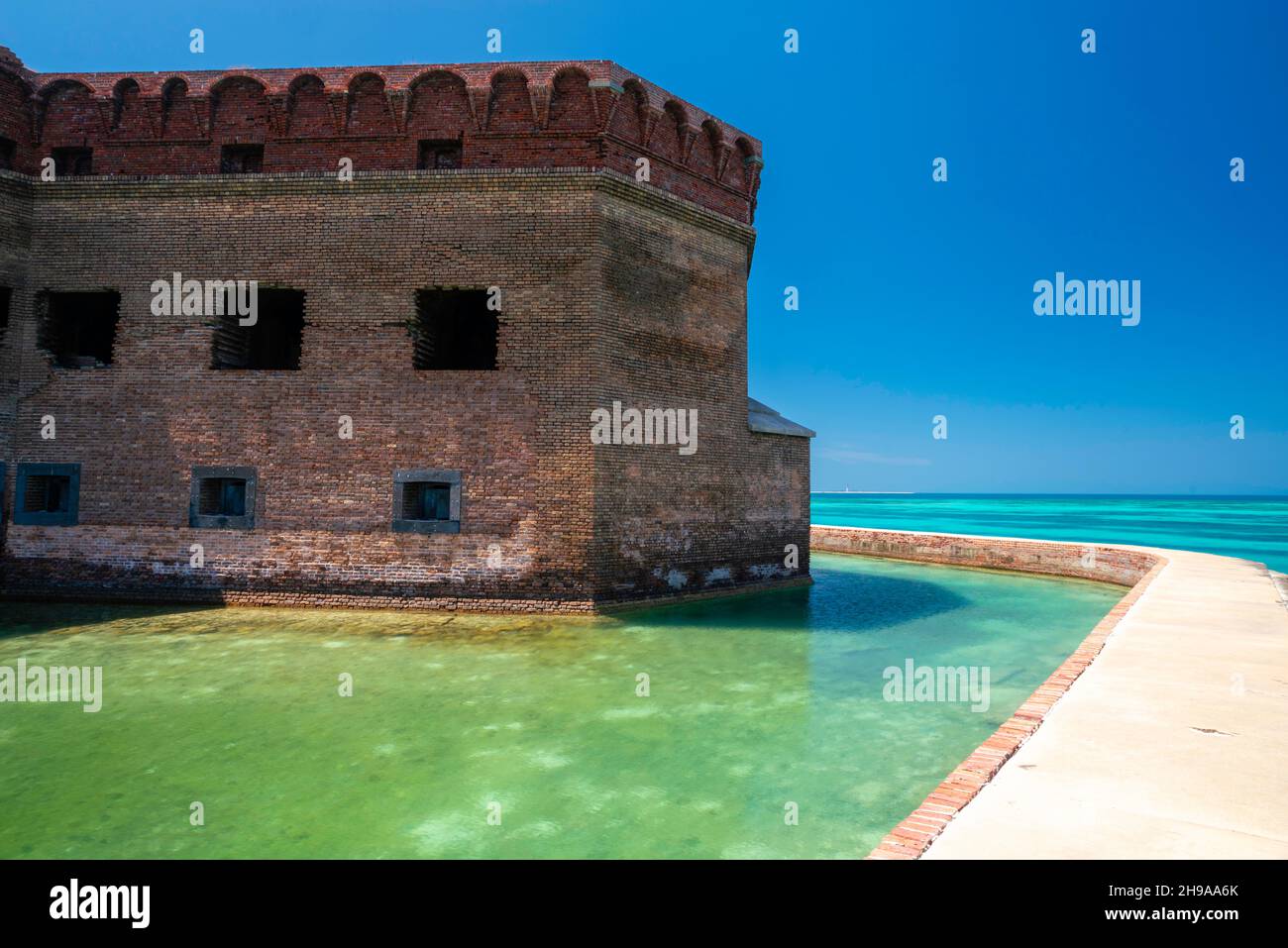 Carte De Fort Jefferson Brochures Dry Tortugas National Park (U.S.