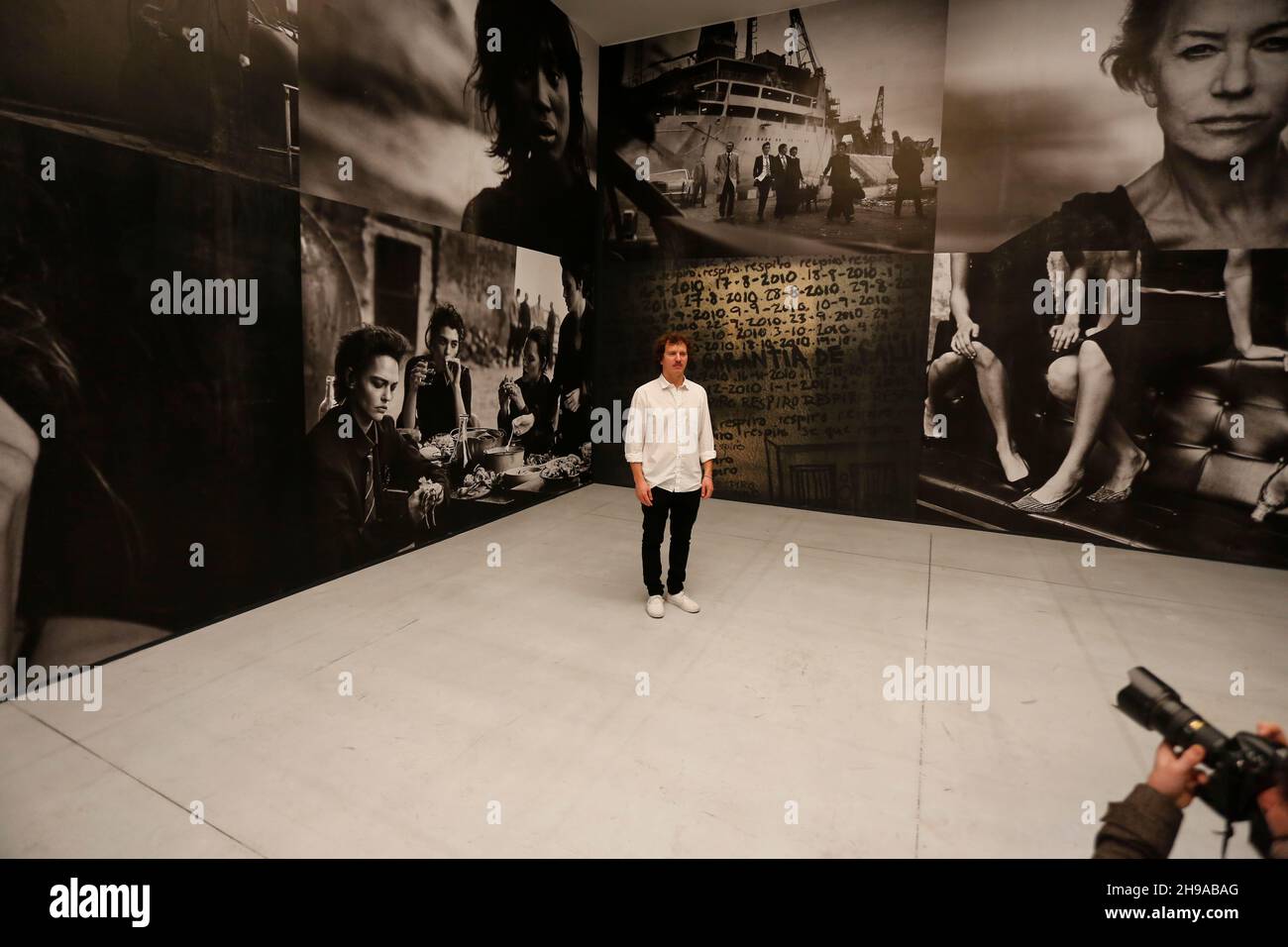 Benjamin Lindbergh, Director of the Peter Lindbergh Foundation, poses ...