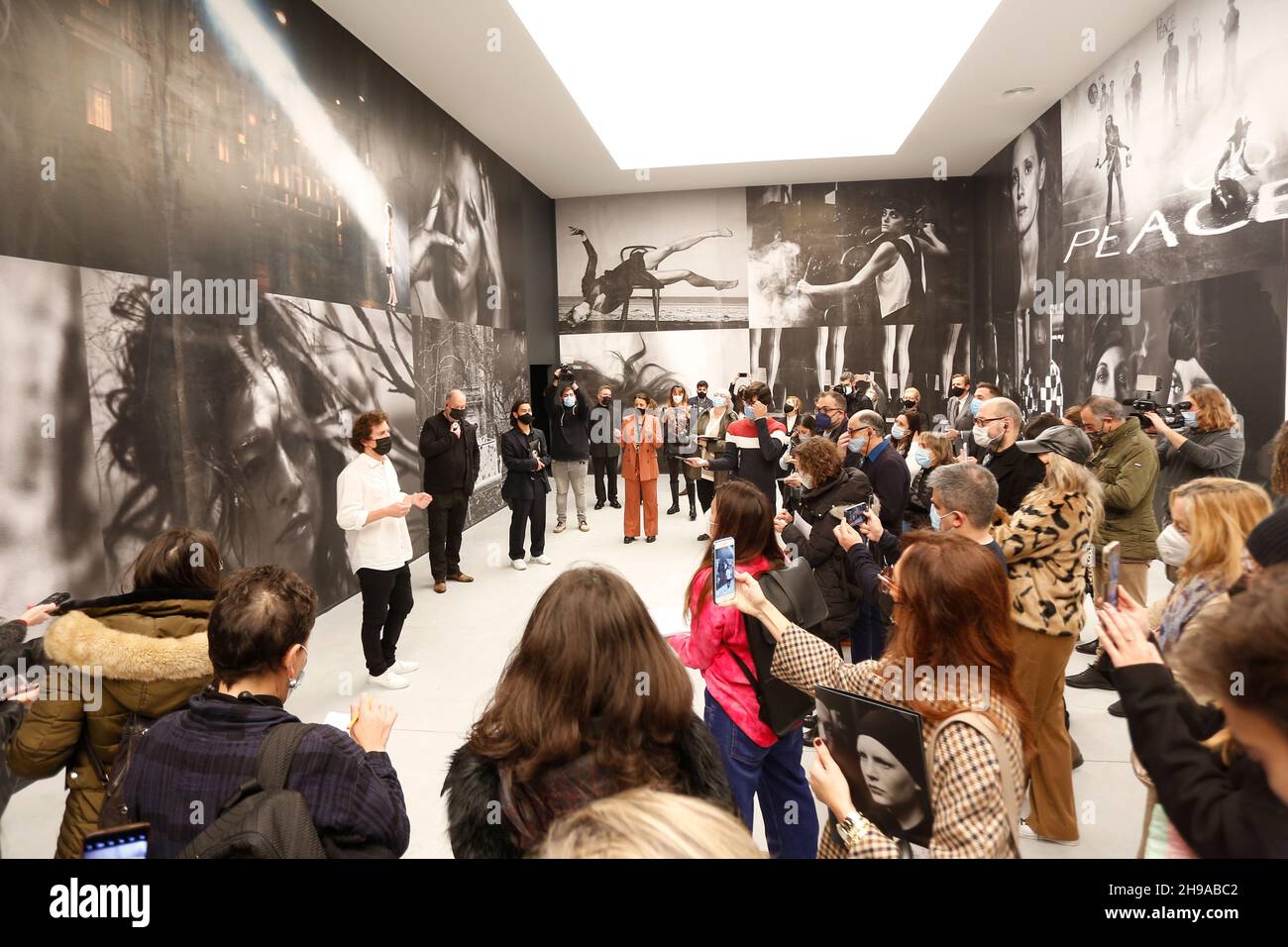 Benjamin Lindbergh, Director of the Peter Lindbergh Foundation, poses ...