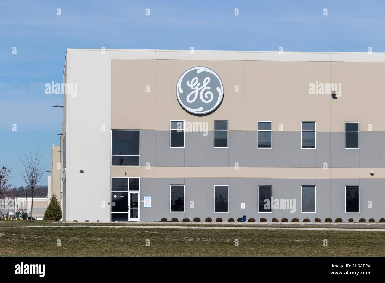 West Chester - Circa December 2021: GE Additive plant. General Electric ...