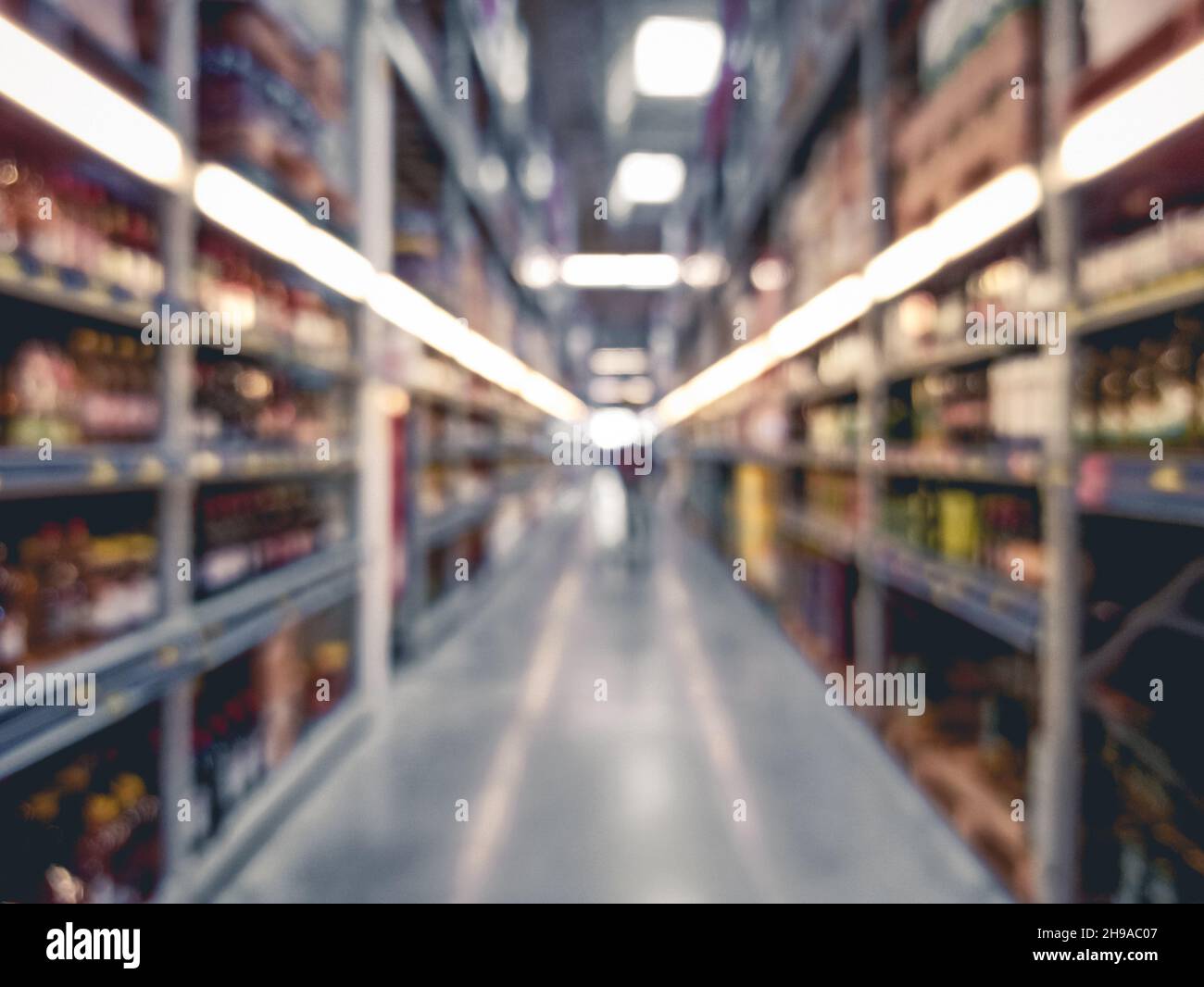 Inside supermarket mall hi-res stock photography and images - Alamy