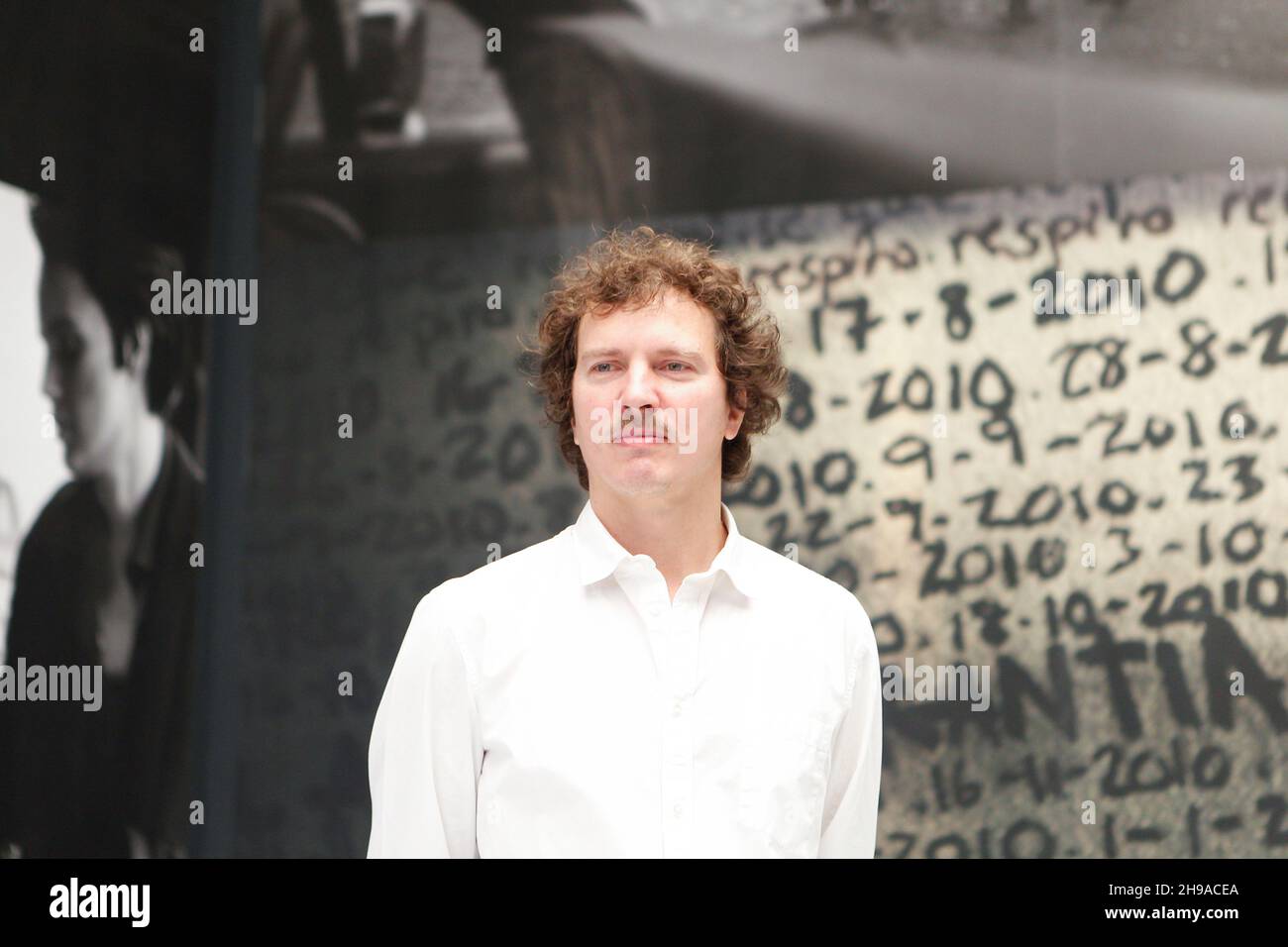 Benjamin Lindbergh, Director of the Peter Lindbergh Foundation, poses ...