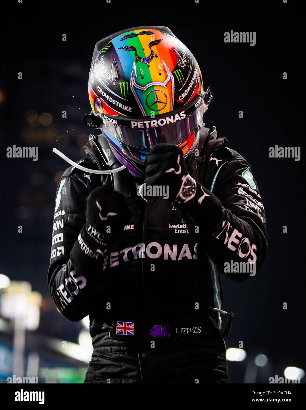 HAMILTON Lewis (gbr), Mercedes AMG F1 GP W12 E Performance, portrait ...