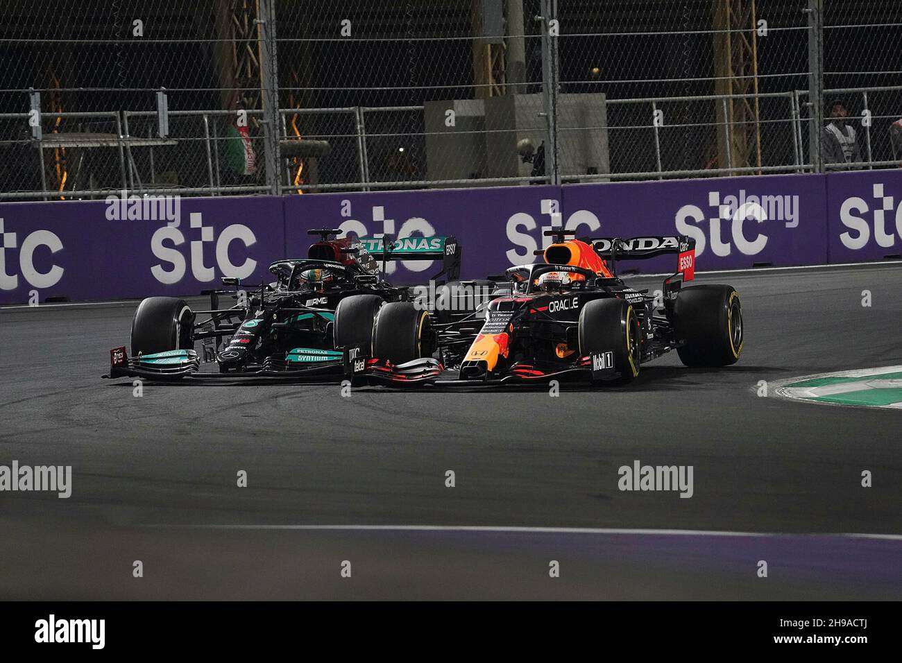 Hamilton verstappen 2021 jeddah hi-res stock photography and images - Alamy