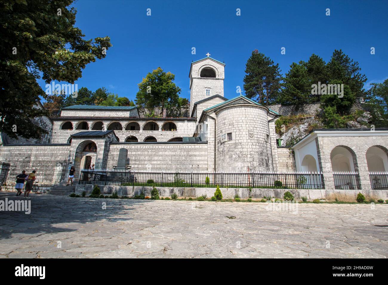 Famous Cetinje Monastery in Montenegro Stock Photo - Alamy
