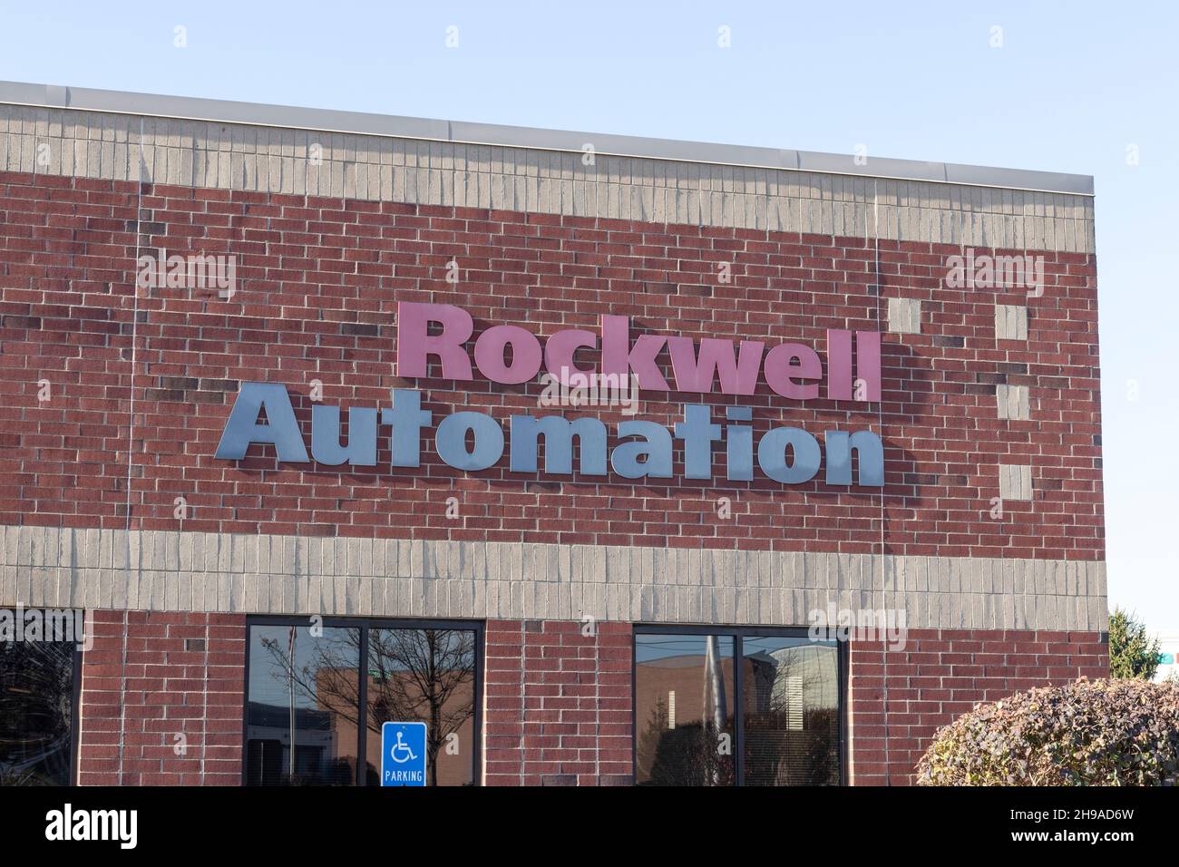 West Chester - Circa December 2021: Rockwell Automation location ...