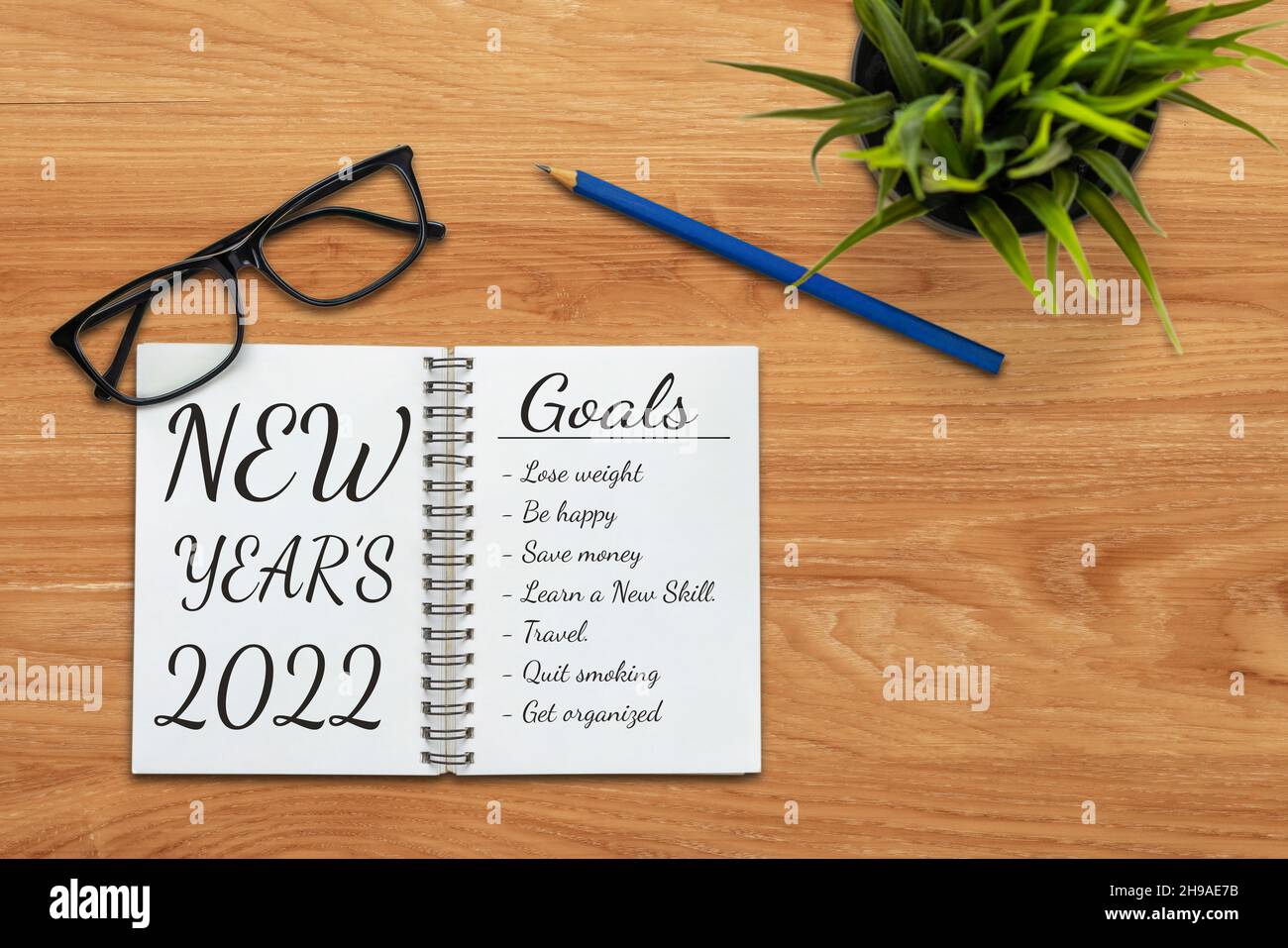 2022 Happy New Year Resolution Goal List and Plans Setting - Business ...