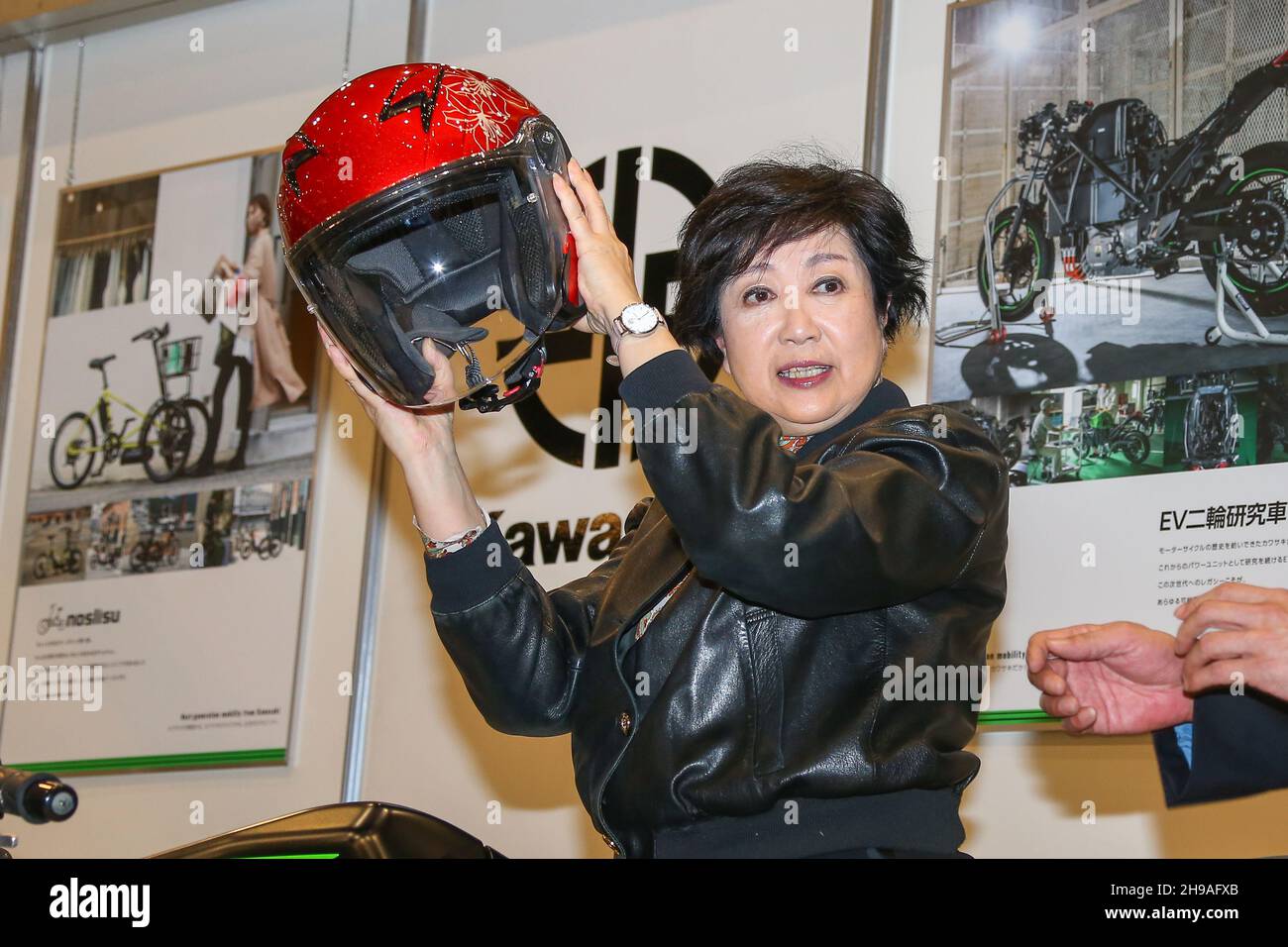 "EV Bike Collection in TOKYO 2021" special talk show, Tokyo Governor Yuriko Koike made an ...