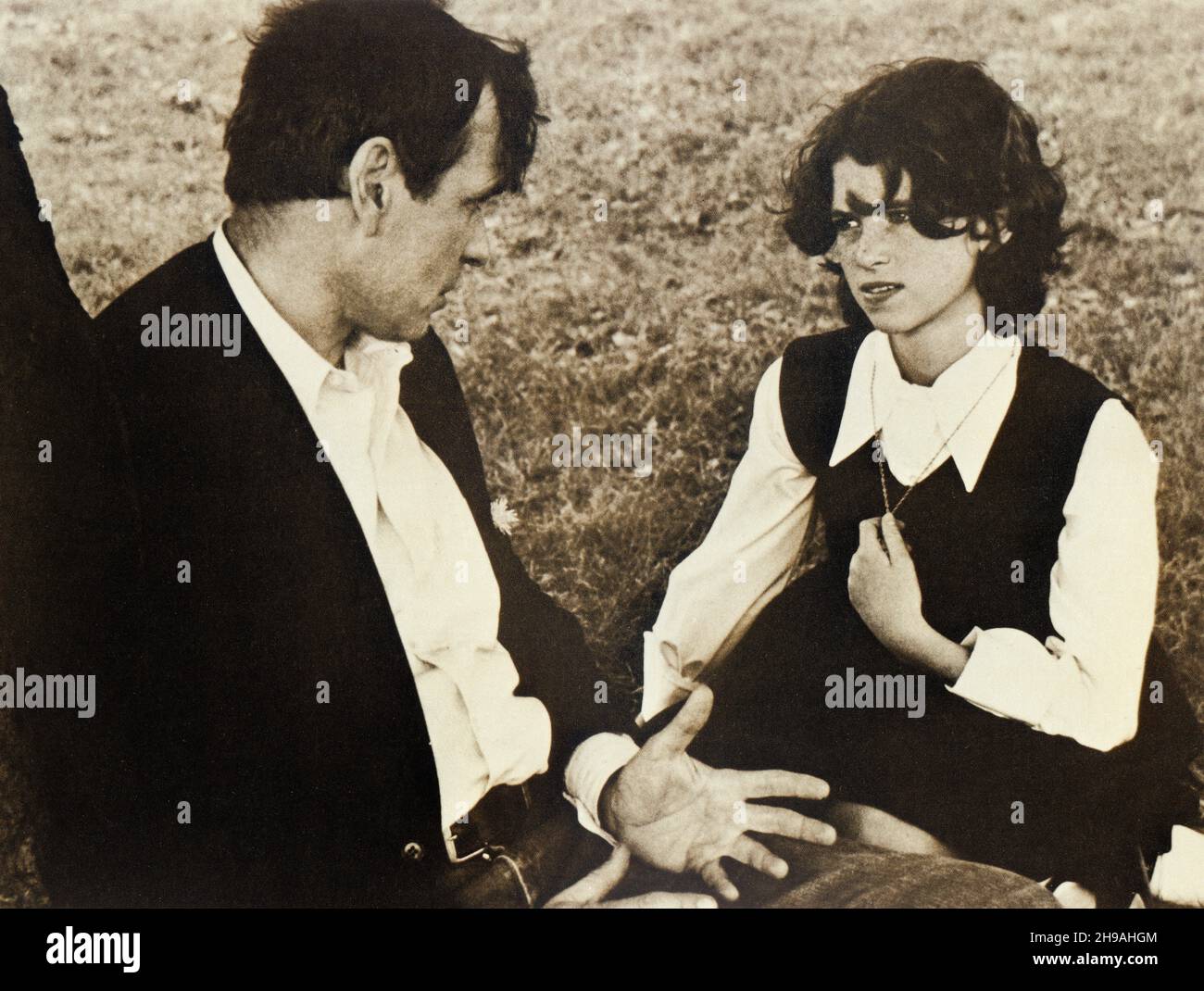 Rip Torn, Susan McClung, on-set of the Film, "Birch Interval", Gamma ...