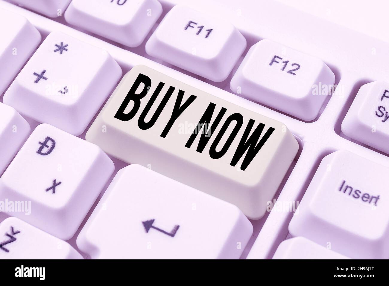 Hand writing sign Buy Now. Word Written on asking someone to purchase ...